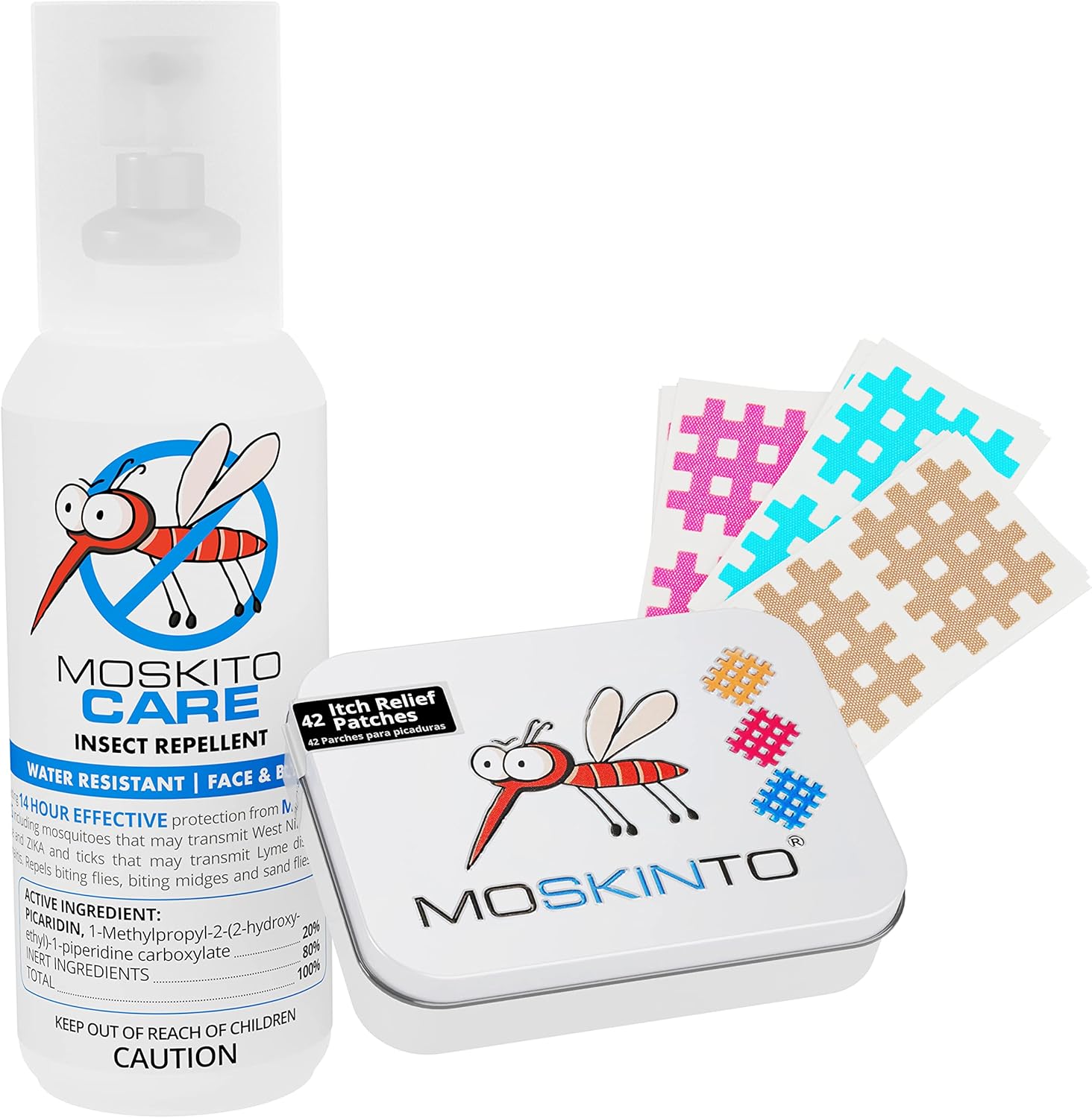 Amazon.com: Moskinto Family Pack & Moskito Care Bundle, The Original ...