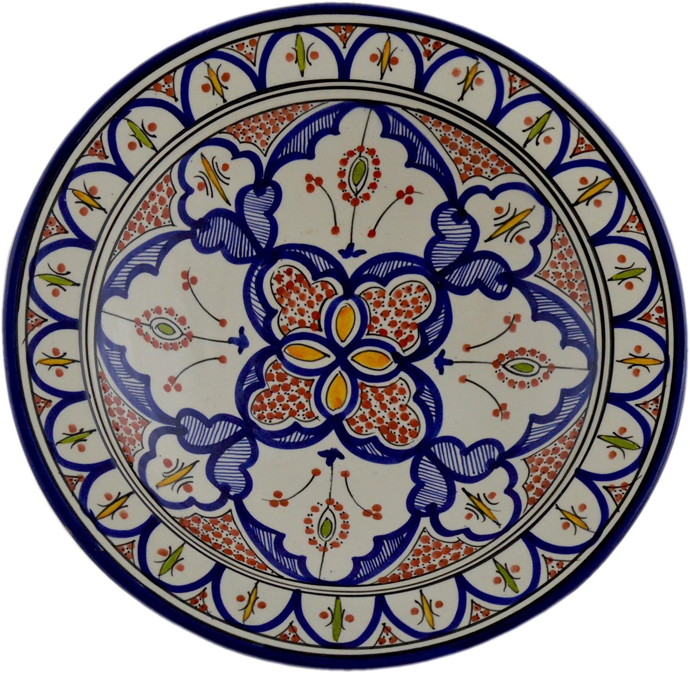 Amazon.com: K-Musculo Moroccan Ceramic Plates Handmade Appetizer Tapas ...