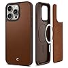 Amazon.com: LOHASIC for iPhone 15 Pro Case Leather Compatible with Magsafe,Elegant Soft Color ...