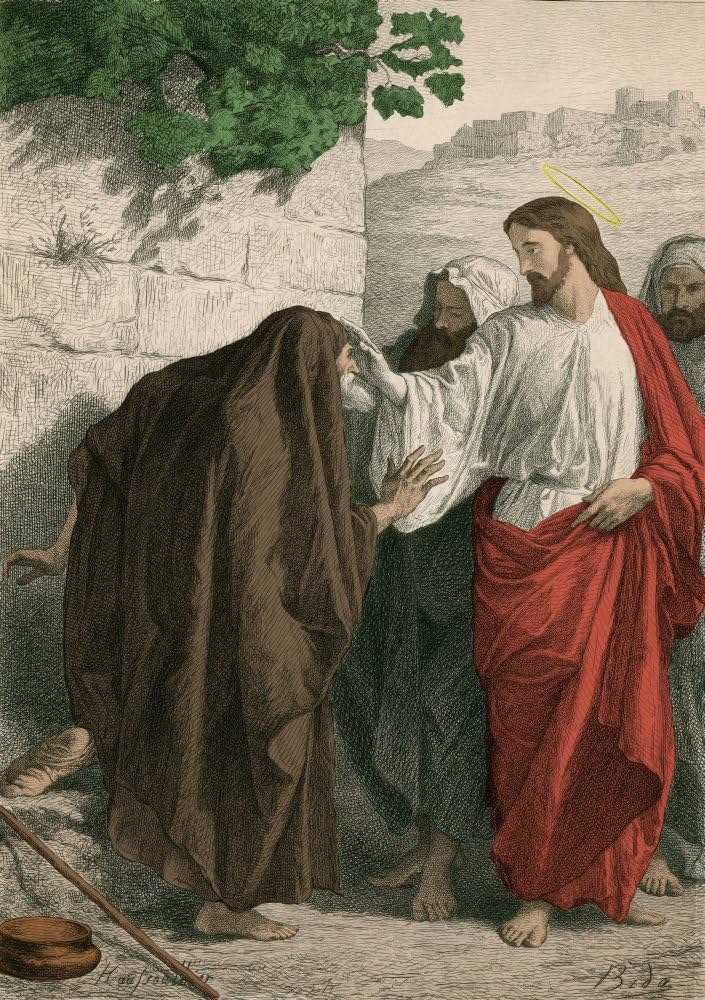 Jesus Healing The Sick