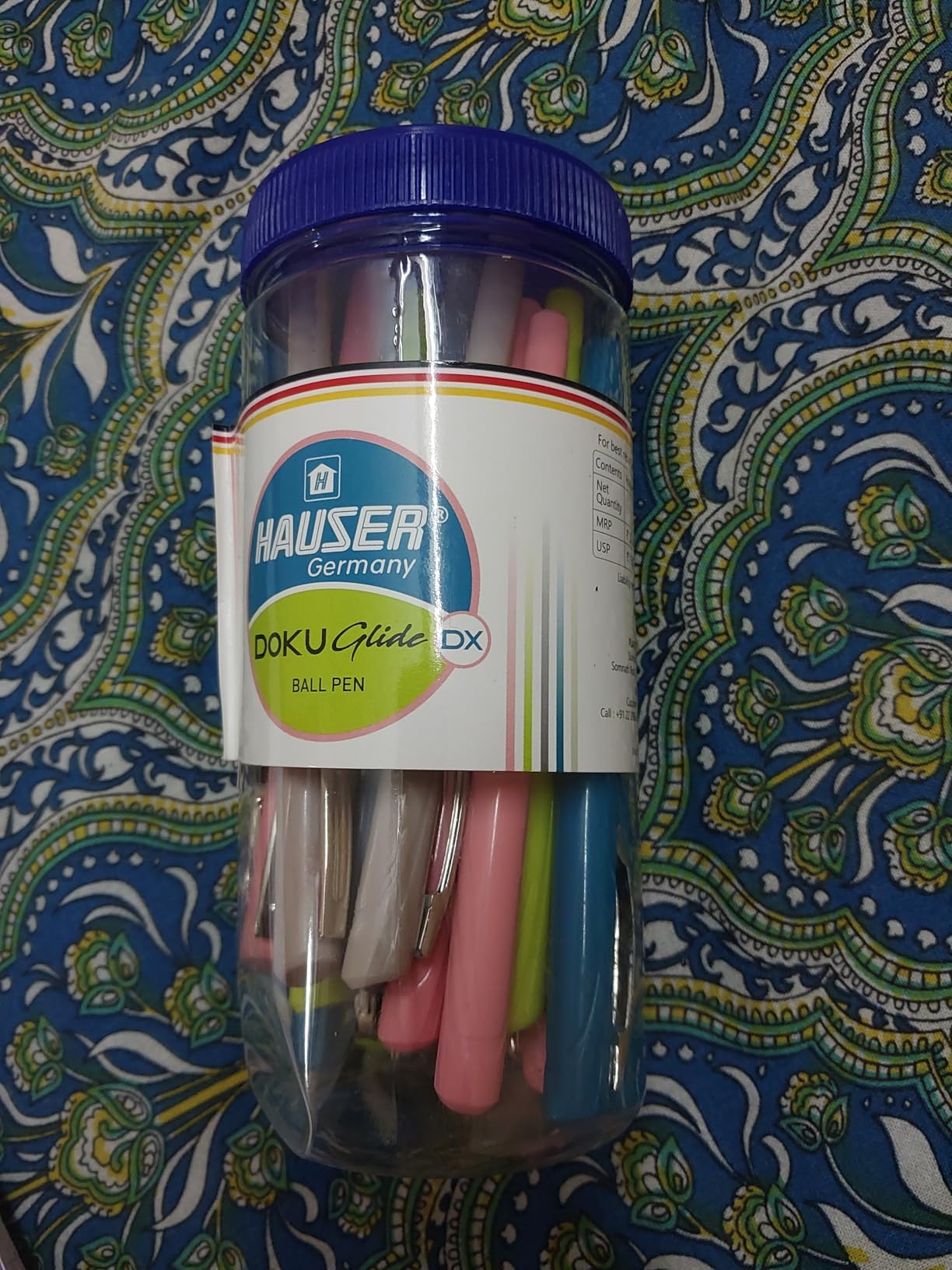 Hauser Germany Doku Glide Ball Pen | Tip Size 0.7 Mm | Comfortable Grip ...