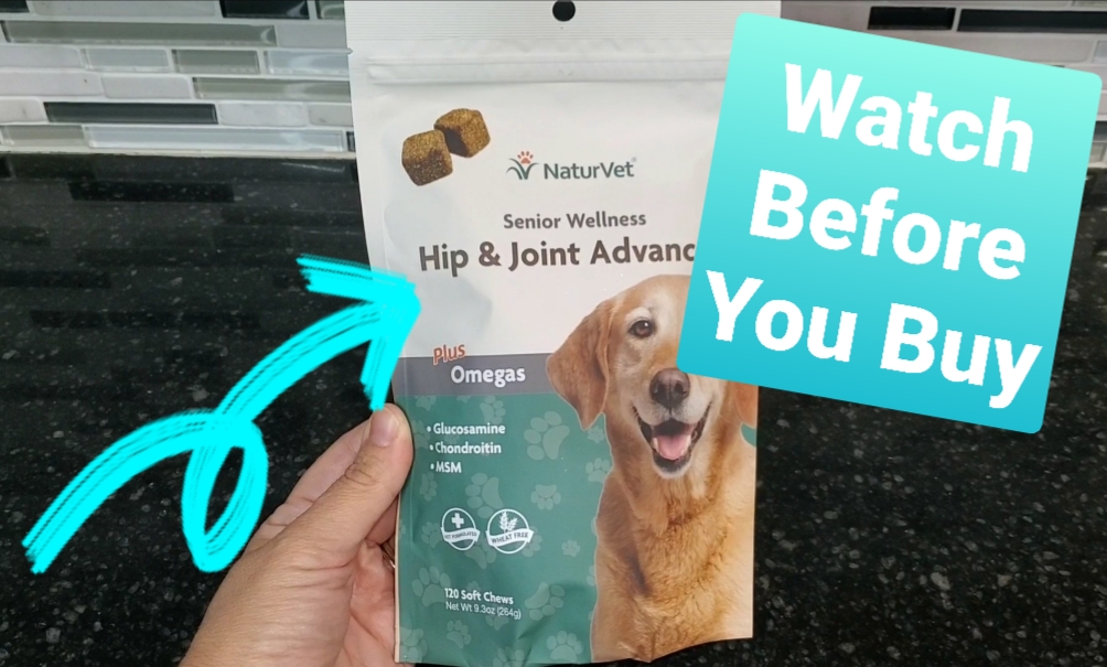 Watch Honest Review of NaturVet Hip and Joint Supplement on Amazon Live
