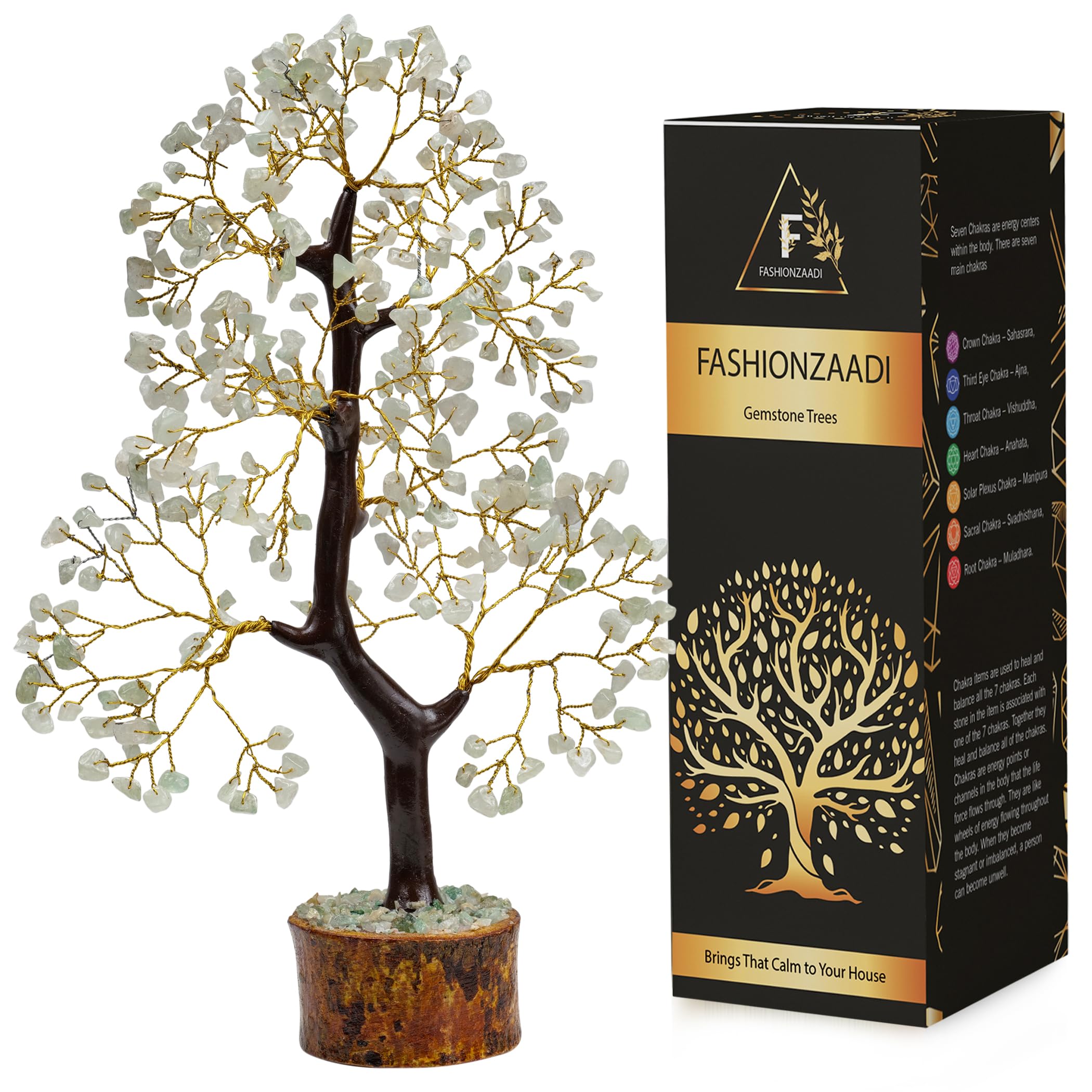 Green Jade Crystal Tree Jade Tree Decor Money Tree Tree | Desertcart ...