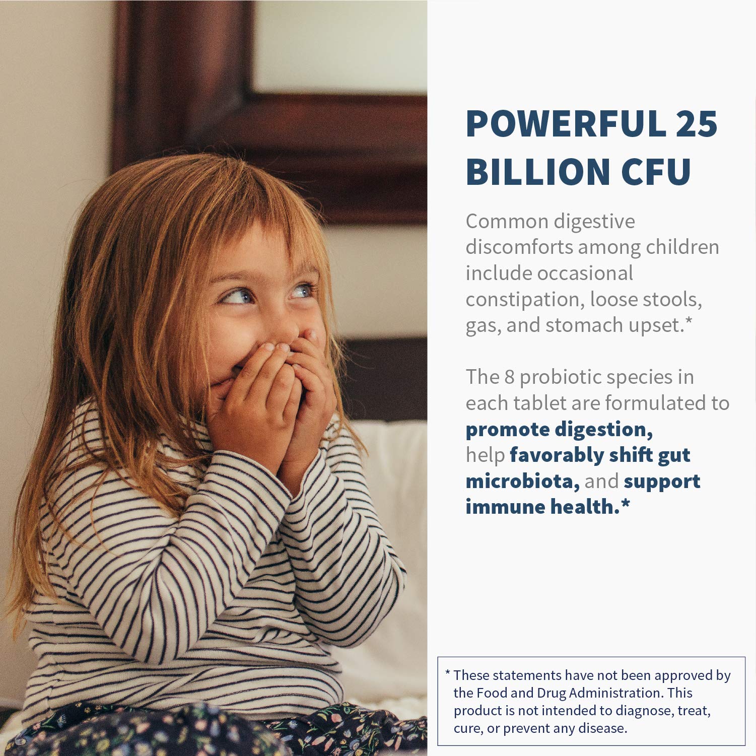 Snapklik.com : Klaire Labs Ther-Biotic Kids Chewable Probiotic - 25b ...