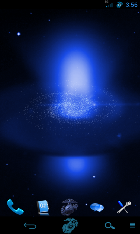 Blue Galaxy Live Wallpaper:Amazon.com:Appstore for Android