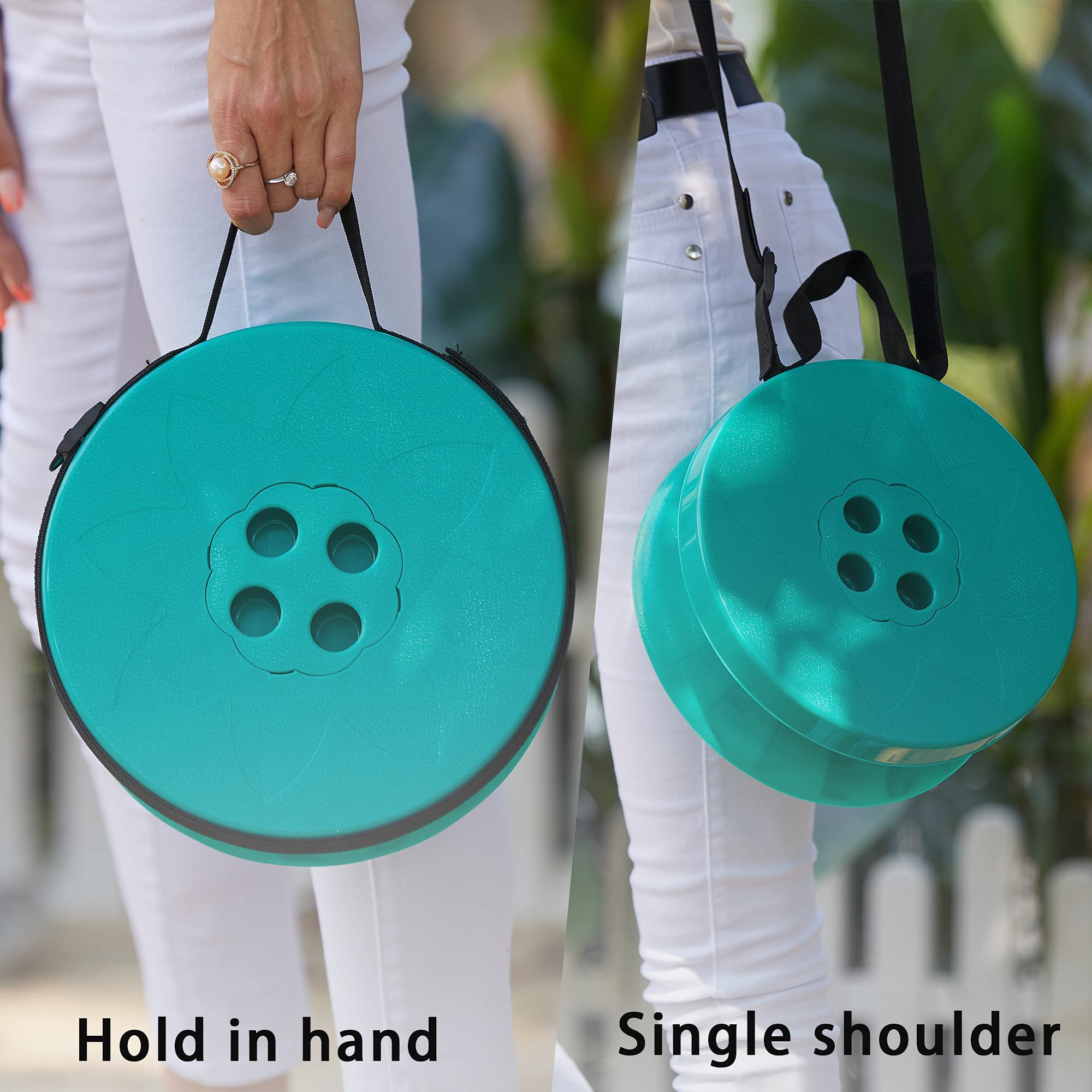 ALEVMOOM Camping Stools More Sturdy and Lightweight Collapsible ...