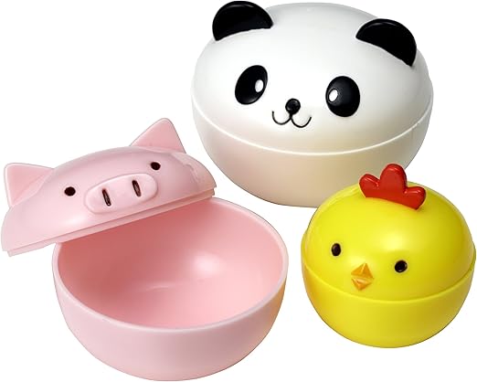 Amazon.com: CuteZCute Mayo Cups for Bento Box Lunch, Mini, Panda, Chick ...