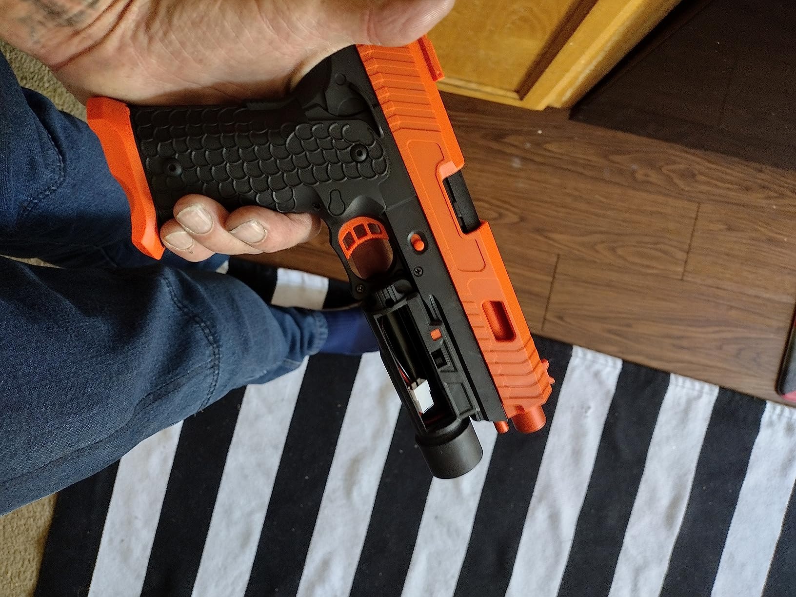 Amazon.com: Electric Gel Ball Blaster New X5,Full Auto Splat Blaster ...