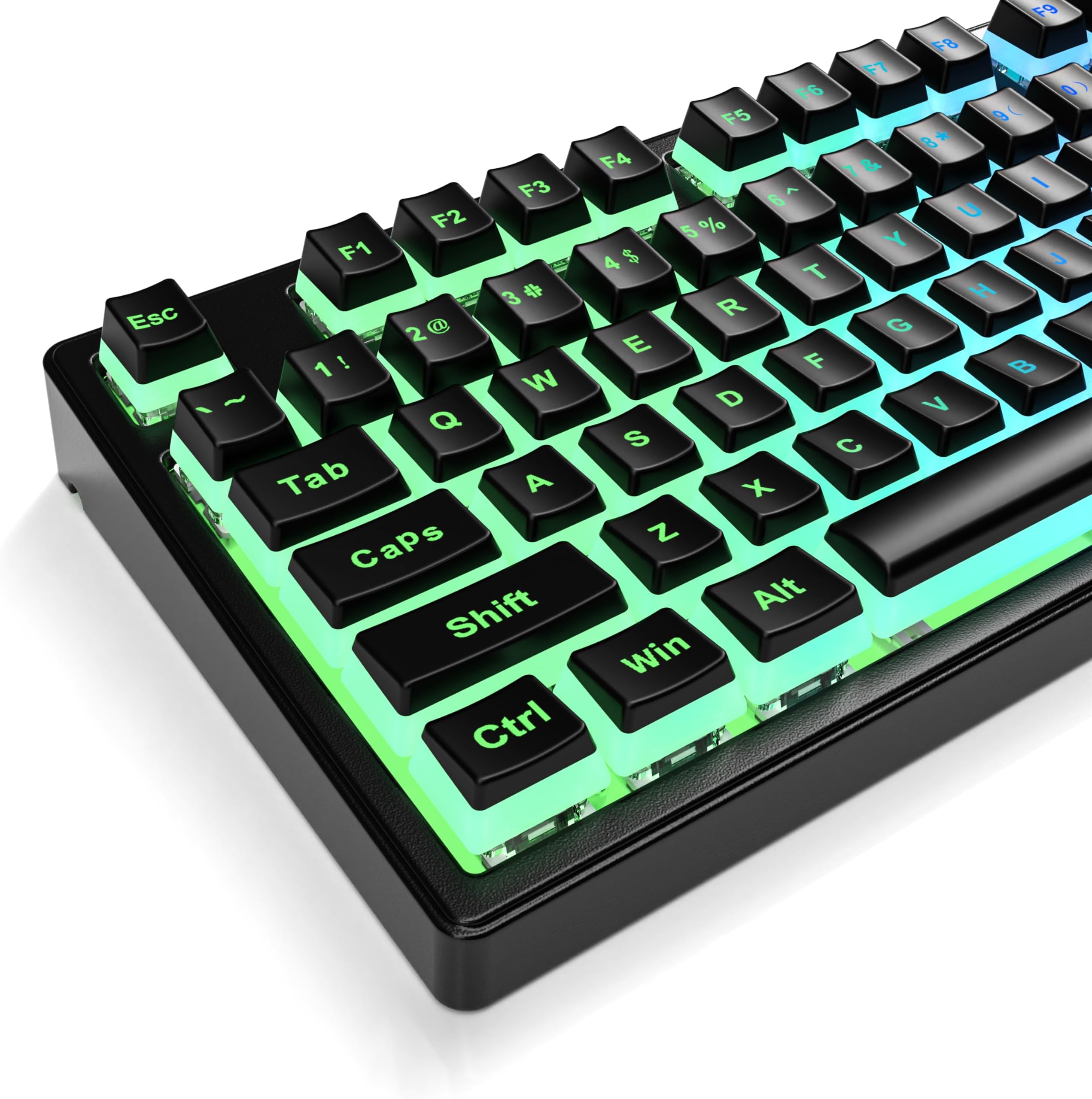 Amazon.com: 1 one enjoy 114 Keys ABS Custom Keycaps Set, Double Shot ...