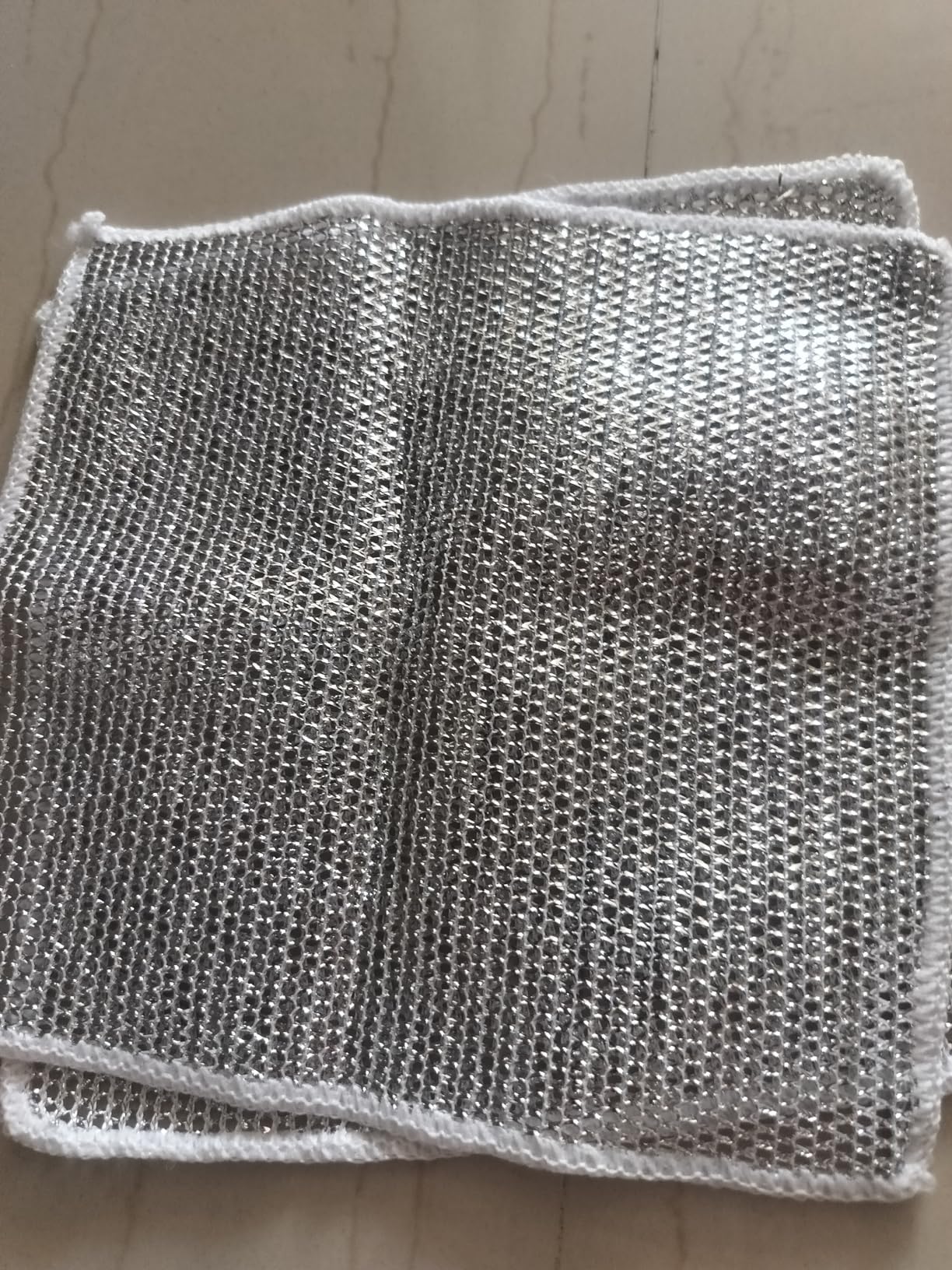 Bhuma™ Double-Sided Multipurpose Microfiber Cloths, Stainless Steel ...