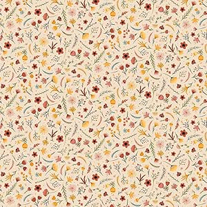 Amazon.com: Michael Miller Rooted in Nature, CREM Cream : Home & Kitchen