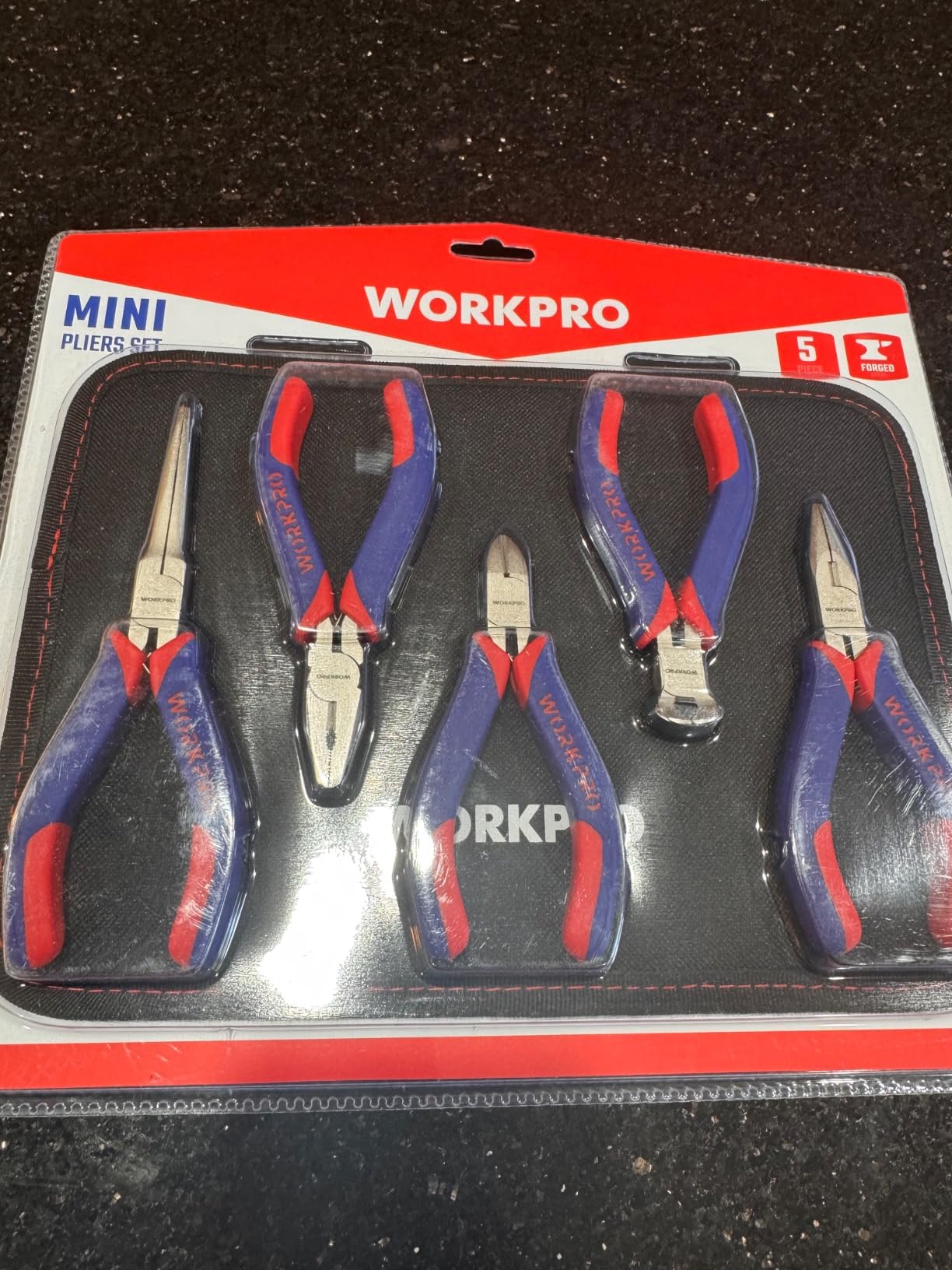 WORKPRO Mini Precision Pliers Set 5-Piece : Amazon.com.au: Home Improvement