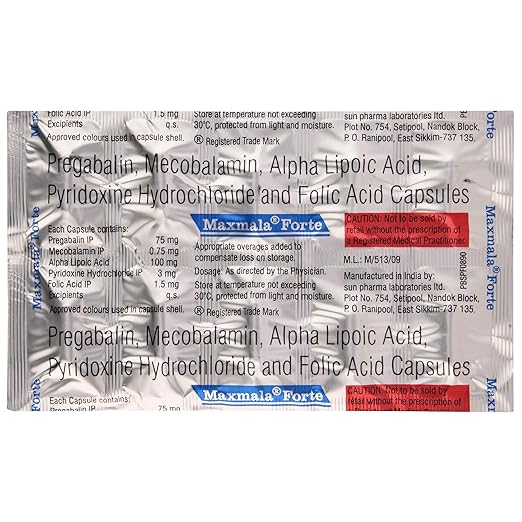 Maxmala Forte - Strip of 10 Capsules : Amazon.in: Health & Personal Care