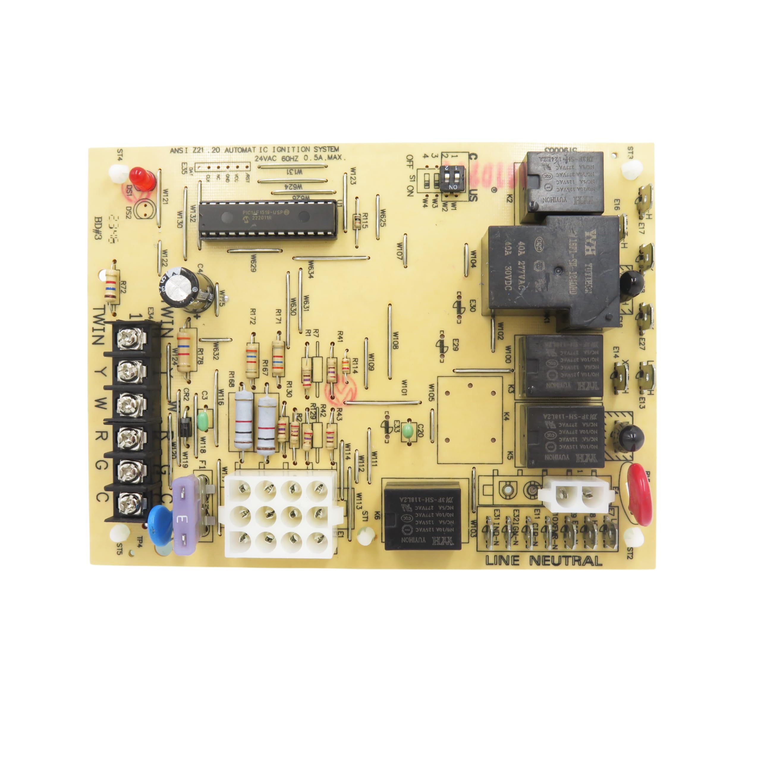 Amazon.com : Furnace Control Board 50A55-743,Replacement for Amana ...