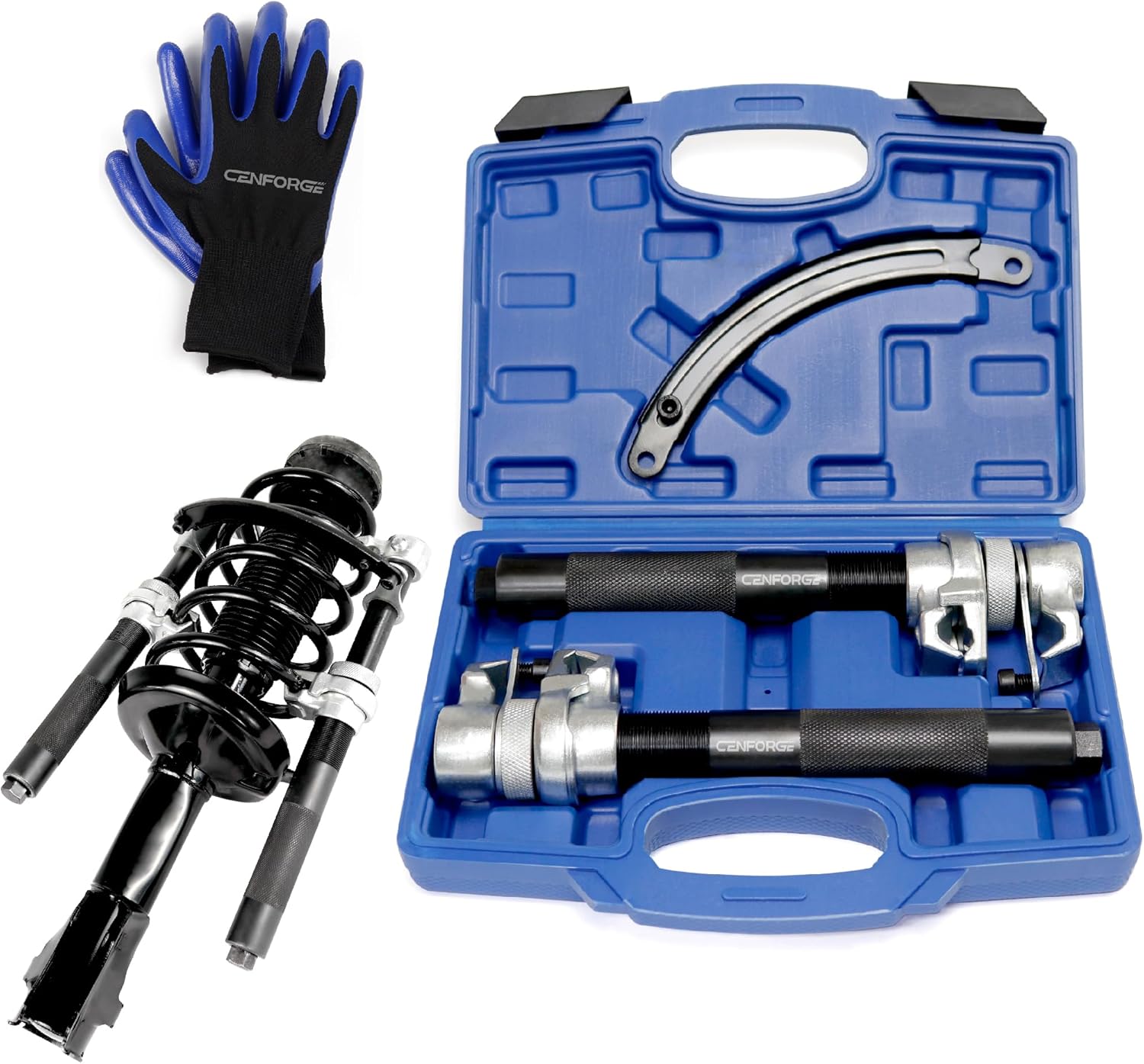 Amazon.com: CENFORGE Spring Compressor Tool, Coil Spring Compressor ...