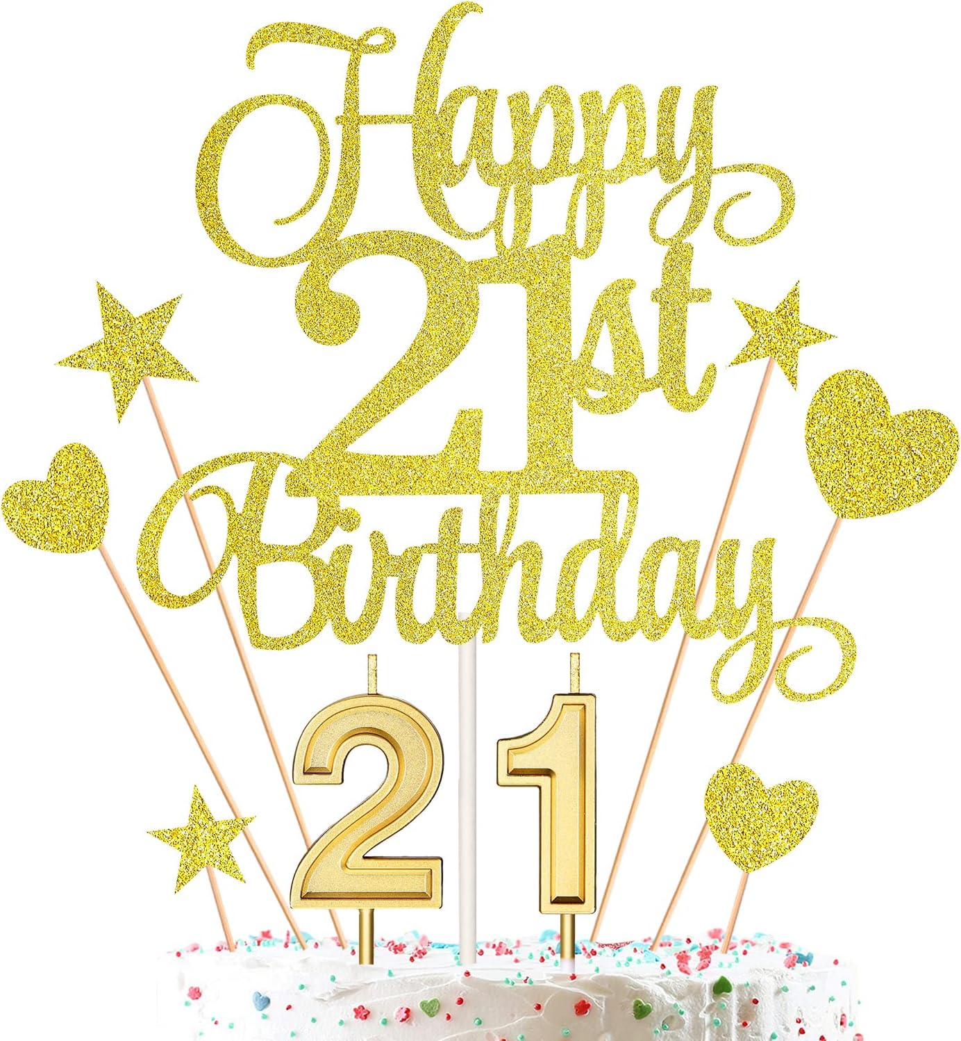 Amazon 21st Birthday Cake Decorations Set Include Digital Candles amazon-21st-birthday-cake-decorations-set-include-digital-candles
