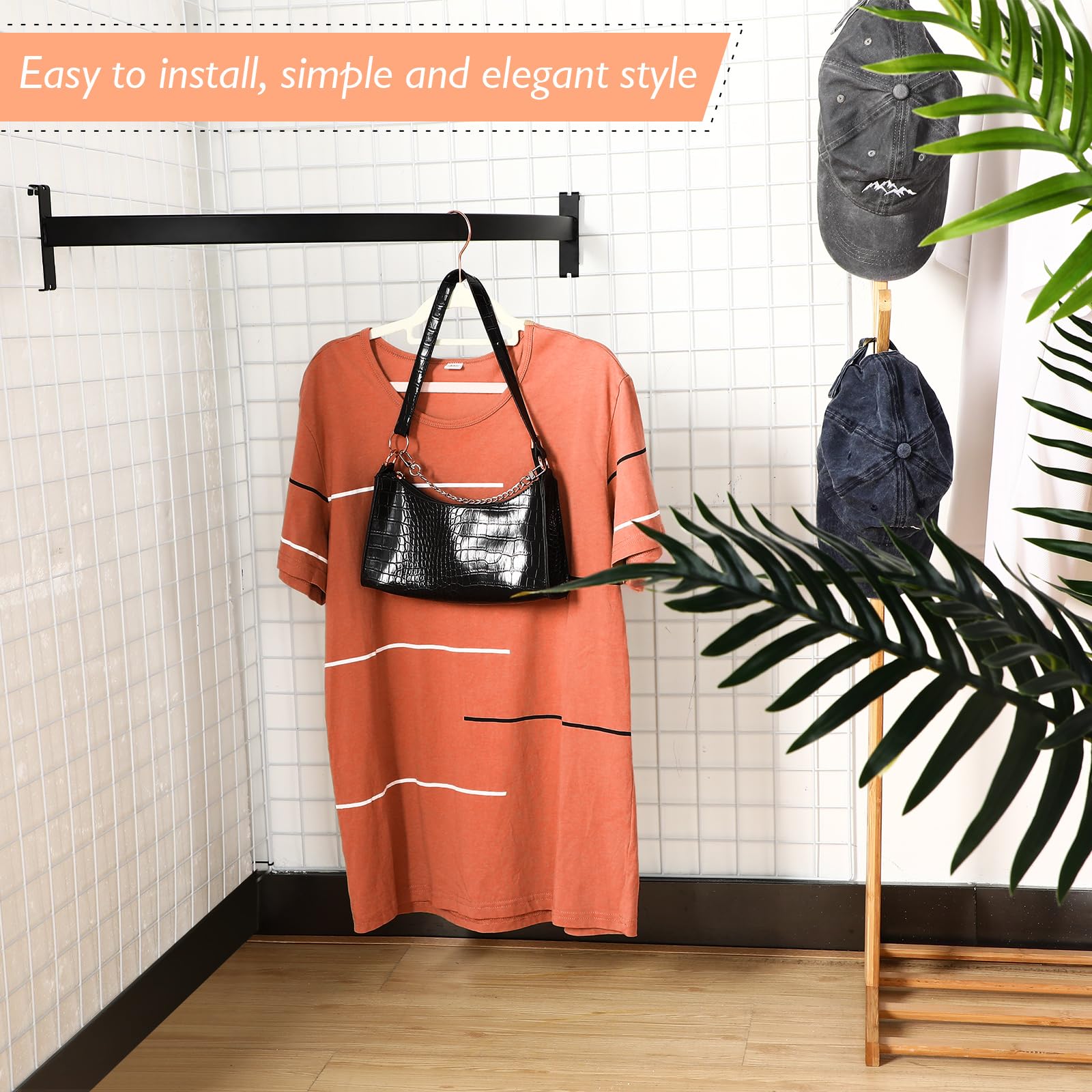 Snapklik.com : Yaocom 2 Pcs Quarter Circle Hangrail For Wire Grid - 30 ...