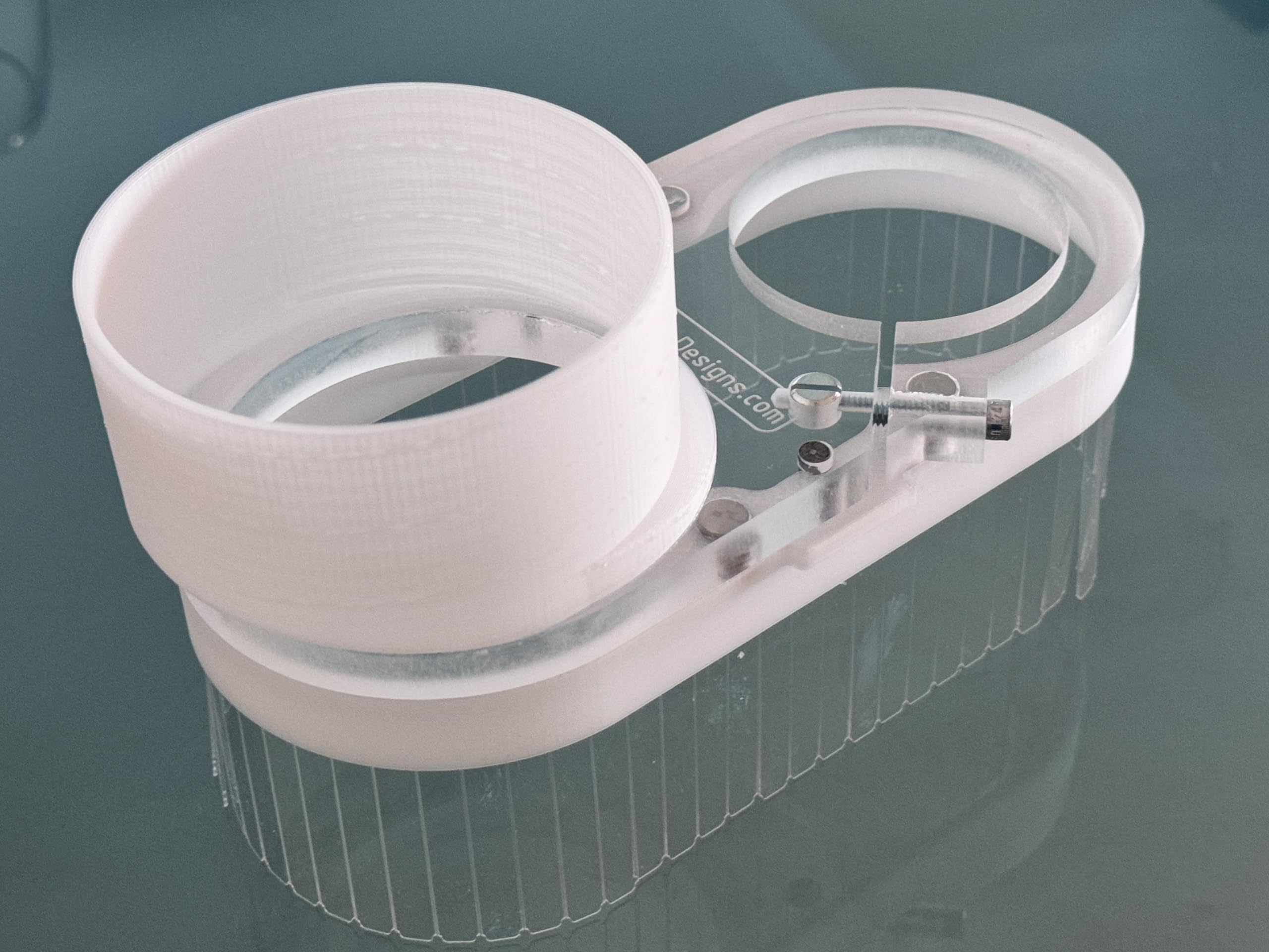 Clear Dust boot/shoe for CNC milling machine - 75mm router body ...