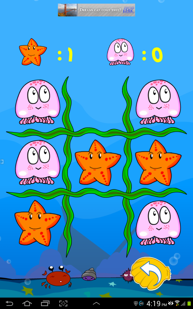 Tic Tac Toe Ocean - App on Amazon Appstore