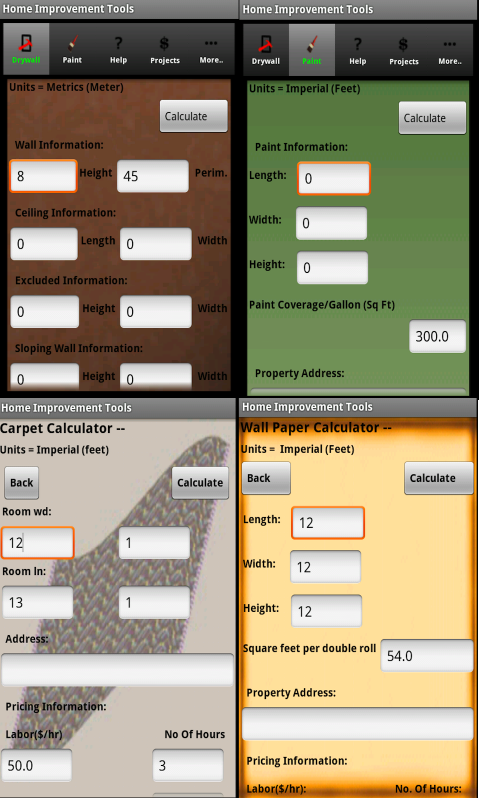 Construction Calculators - App on Amazon Appstore