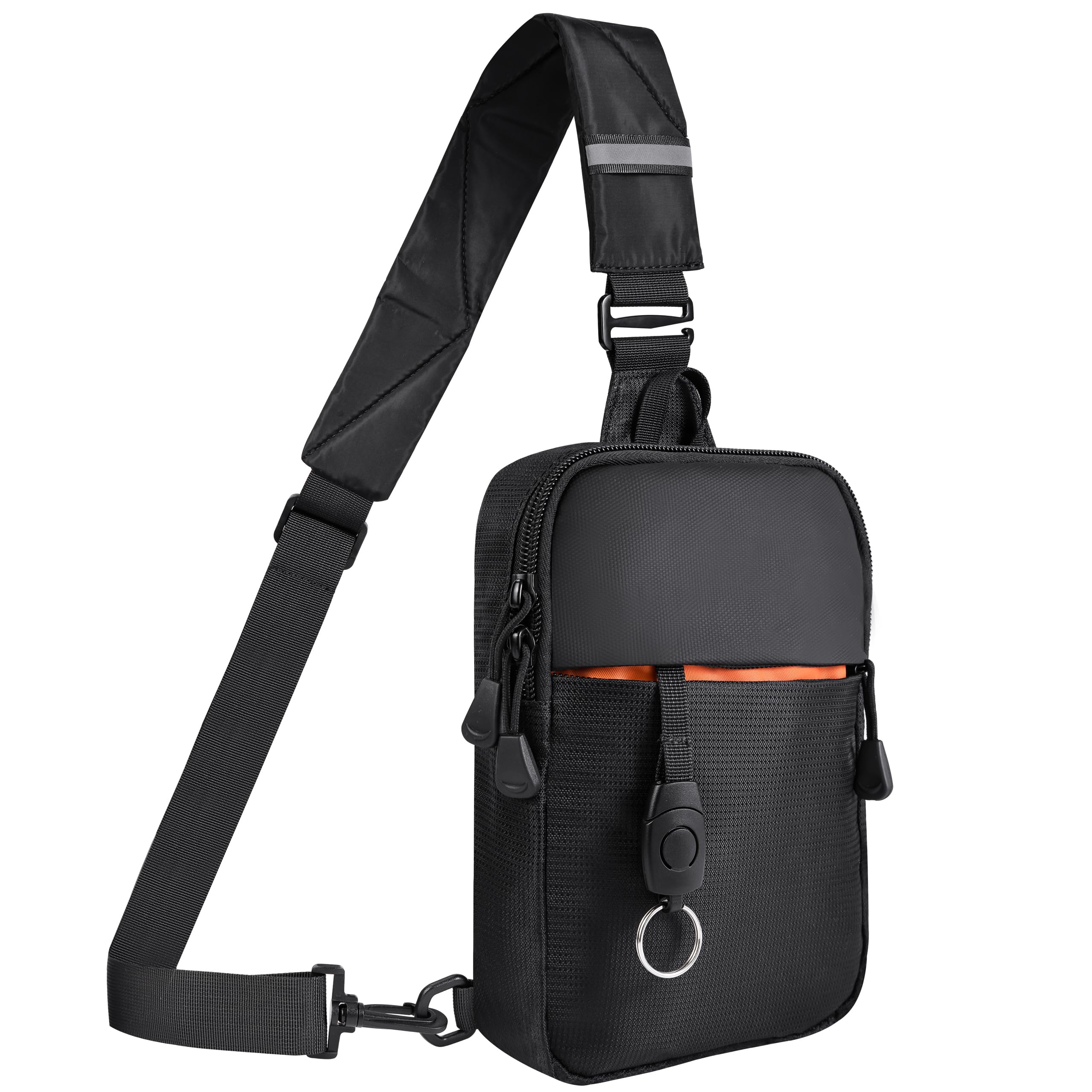 MOZETO Small Crossbody Bag, Waterproof Mini Sling Bag Utility EDC Cross ...