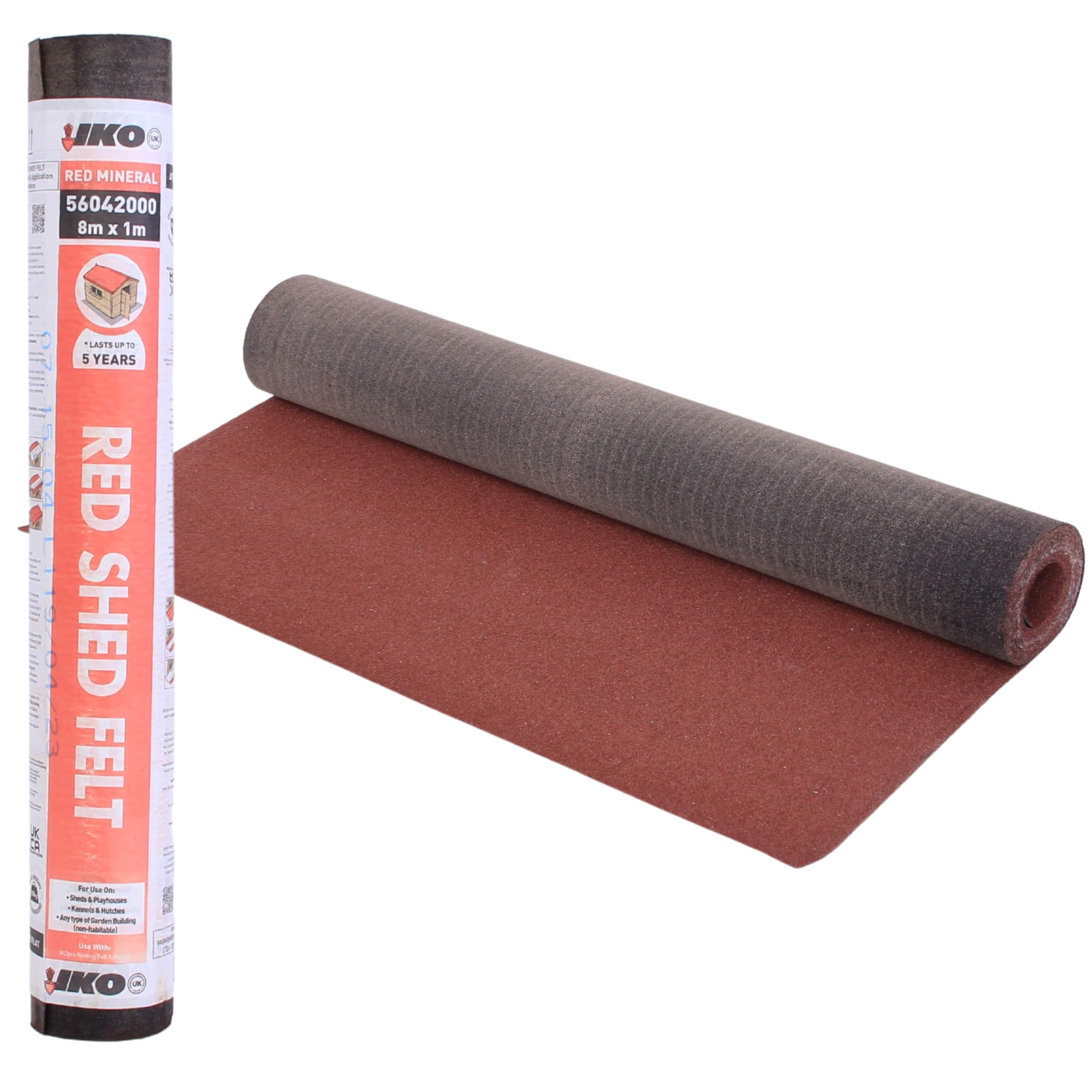 Roofing Paper Types Standard Grade Shed Roof Felt Red Mineral 26.24 X
