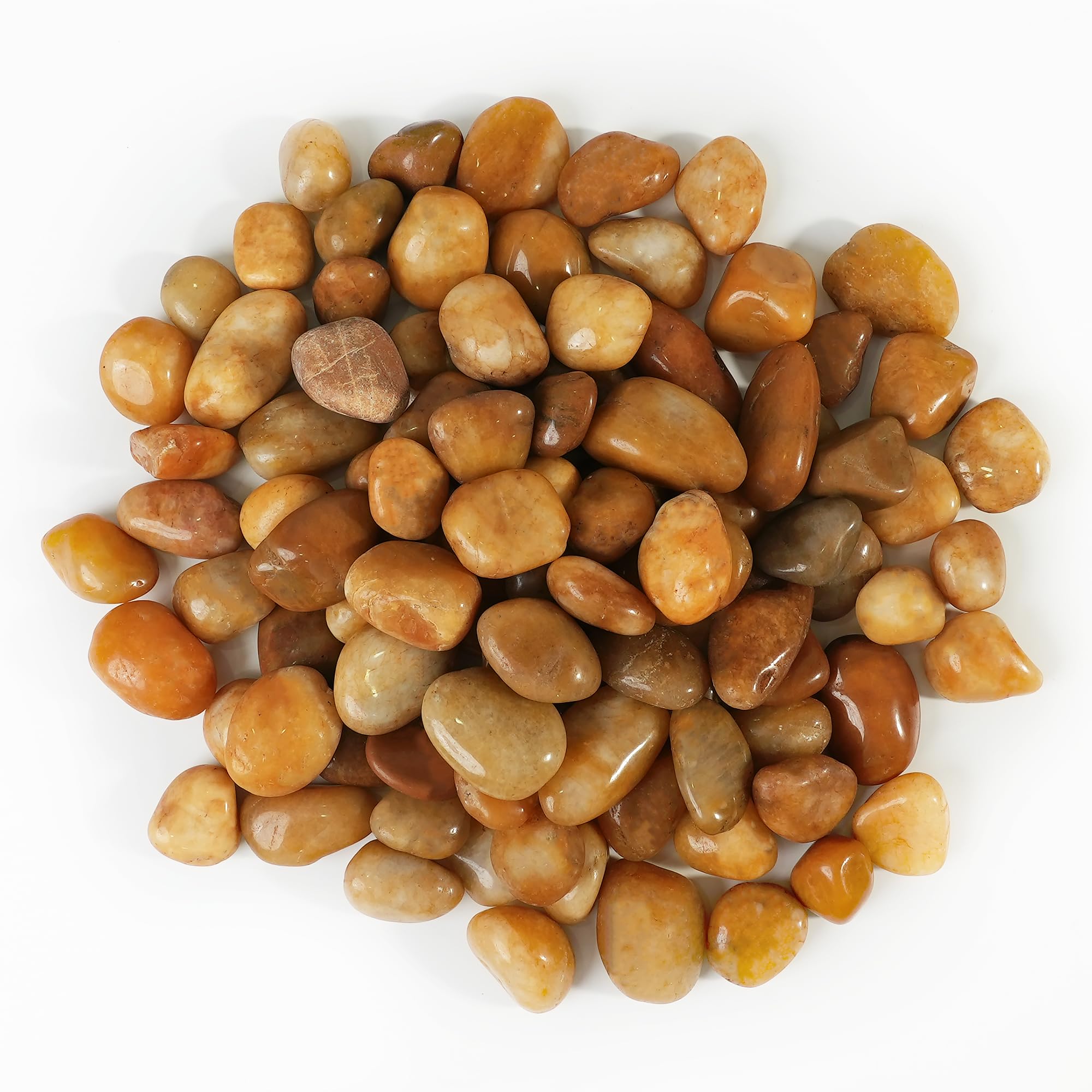Amazon.com: 12 LBS River Rocks, StoneCreek, Decorative Garden Stones ...
