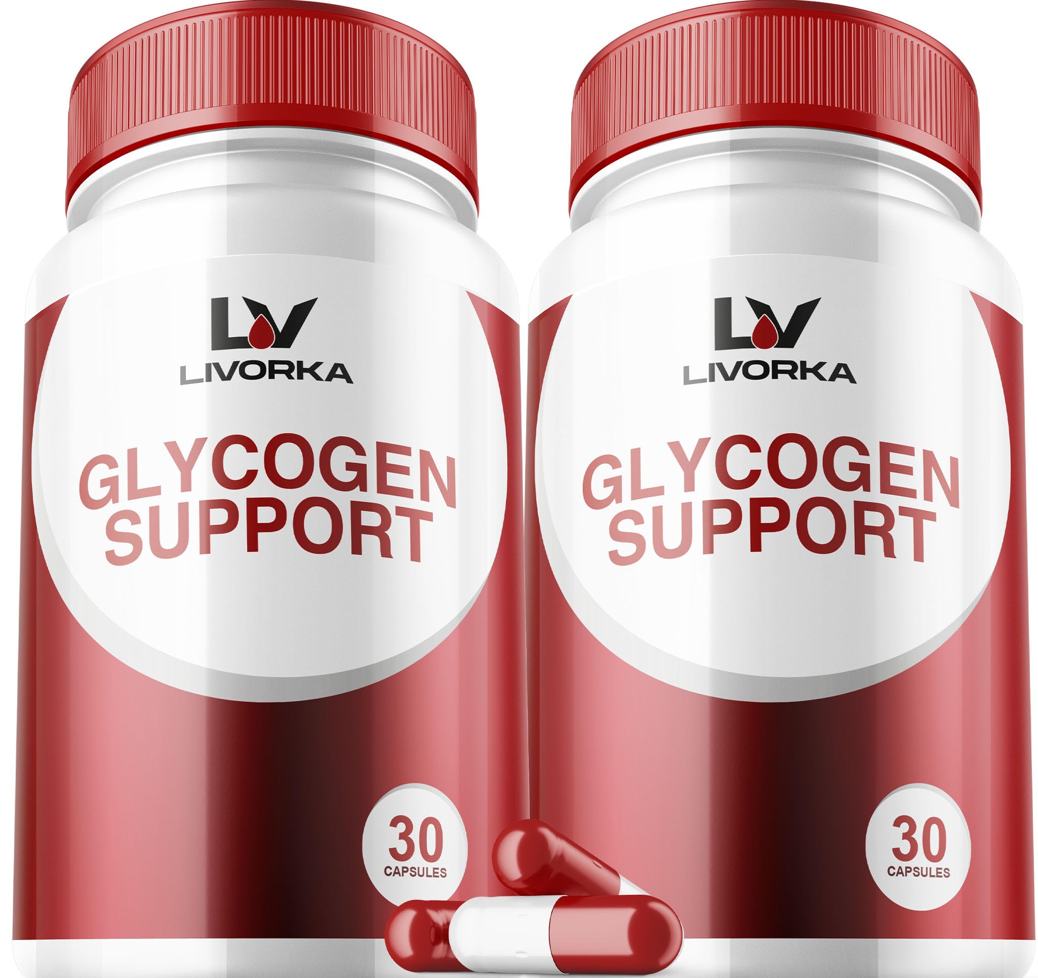 Snapklik.com : 2 Pack - Glycogen Support, Glycogen Control Advanced ...