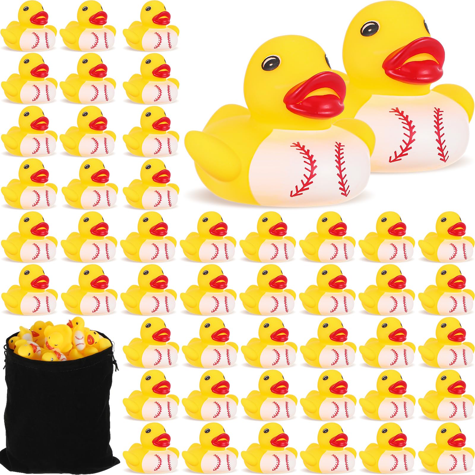 Baseball Rubber Duck