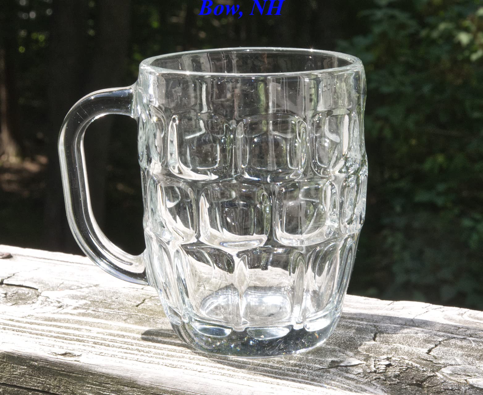 Amazon.com | British Pub Imperial Pint Dimple Glass - 4 Pack: Beer Glasses