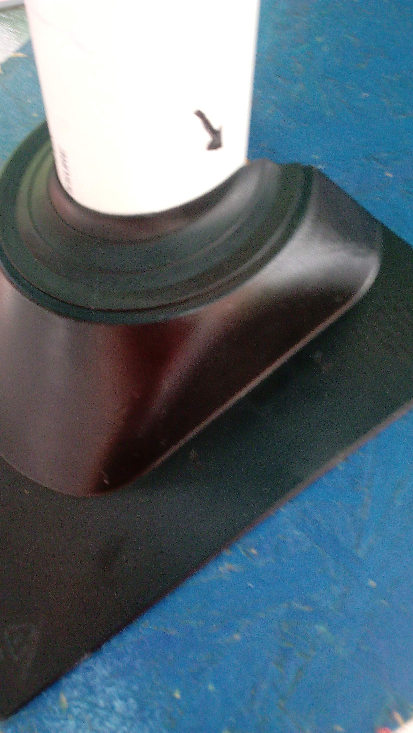 2 Piece Retrofit Pipe Flashing For Exterior DEKTITE #3 (DSR103B) SHR ...