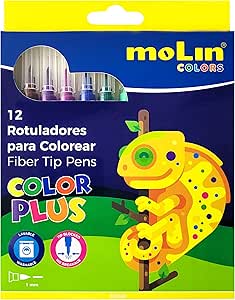MOLIN rcp210 – 12B – Pack of 12 Pens Colouring: Buy Online at Best ...