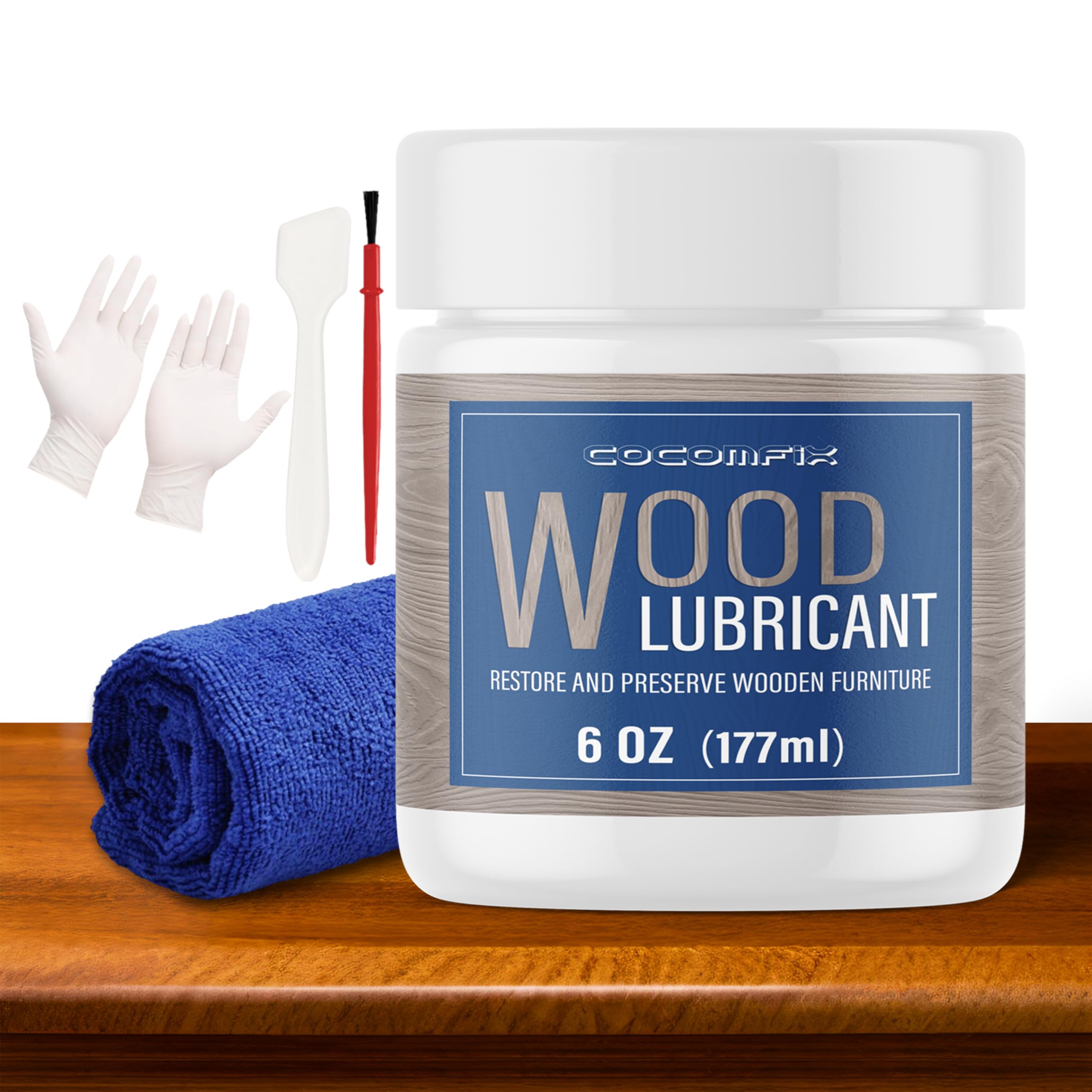 Amazon.com: cocomfix Wood Lubricant & Multi-Purpose Paste Wax for Wood ...