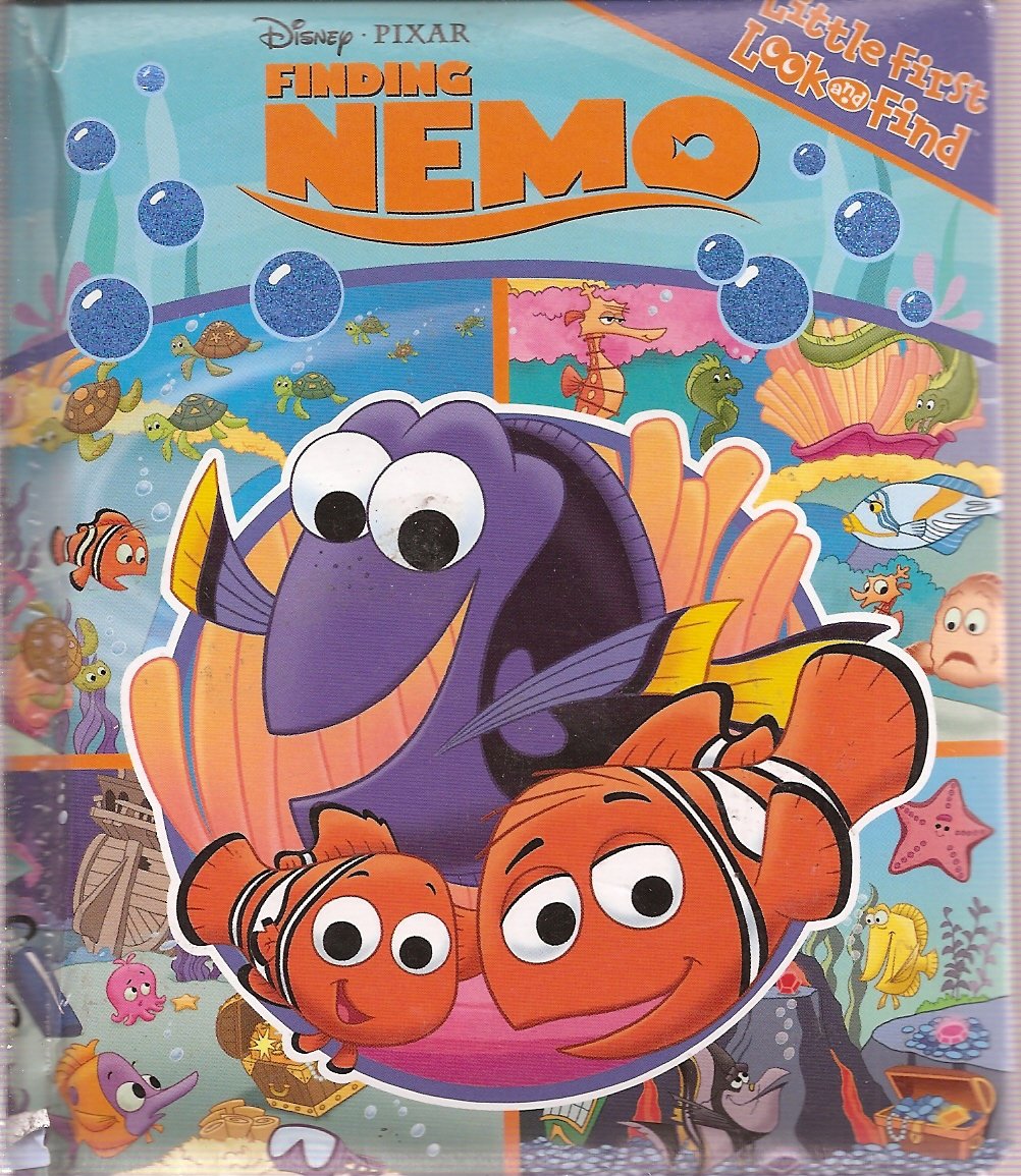 Disney Pixar Finding Nemo Little First Look And Find Board | Desertcart ...