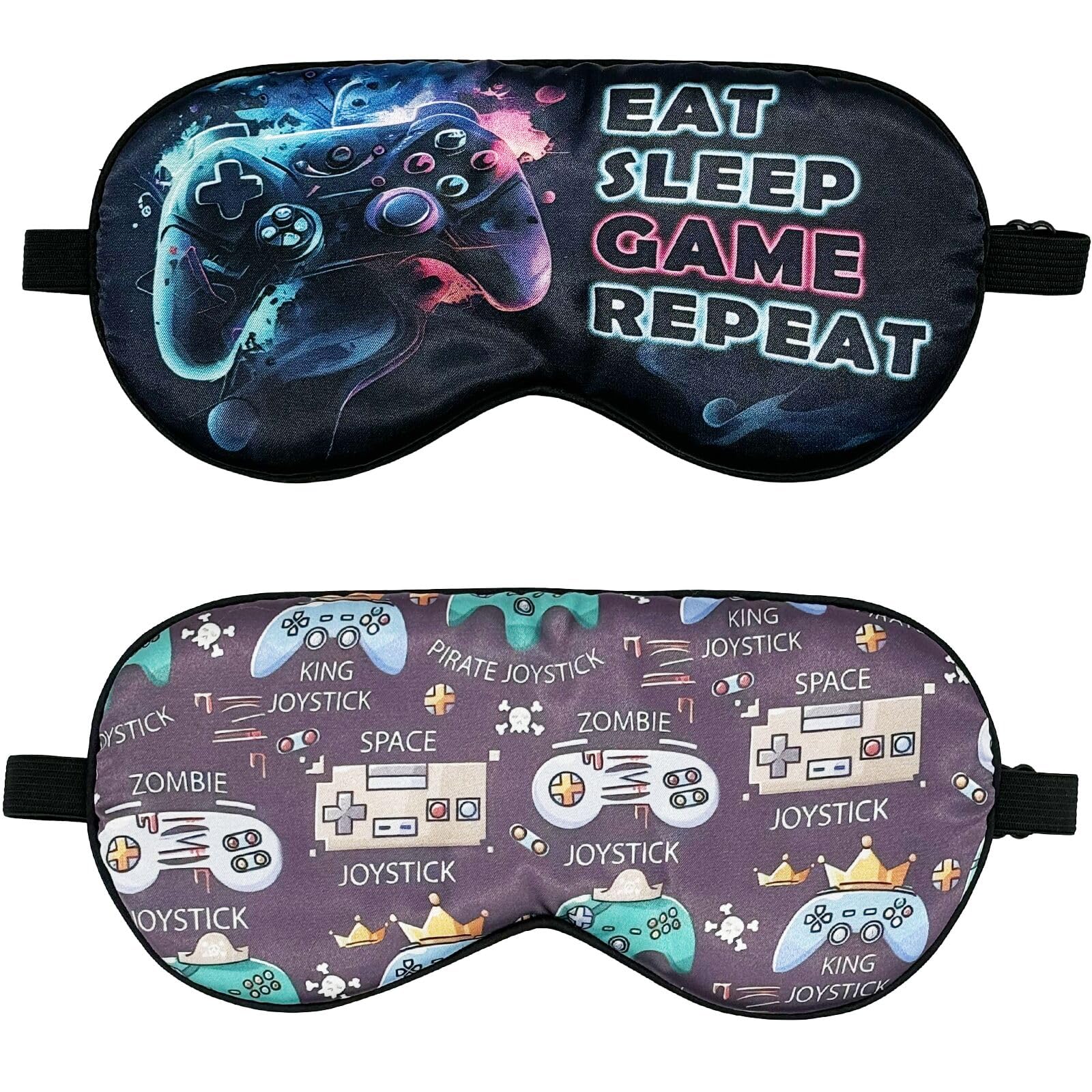 Amazon.com: 2 Pcs Boys Sleep Eye Mask, Guys Blackout Sleeping Silk Mask ...