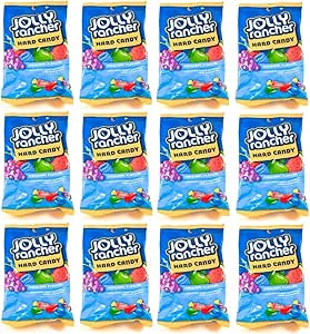 Jolly Rancher Hard Candy in Original Flavors-Peg Bag, 3.8-Ounce Bag ...