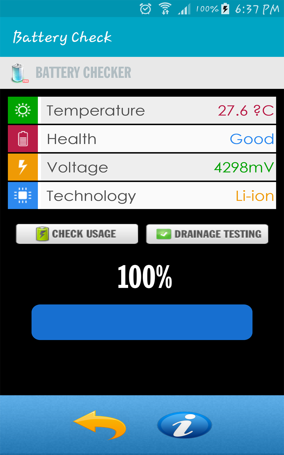 Battery Checker Pro - App on Amazon Appstore