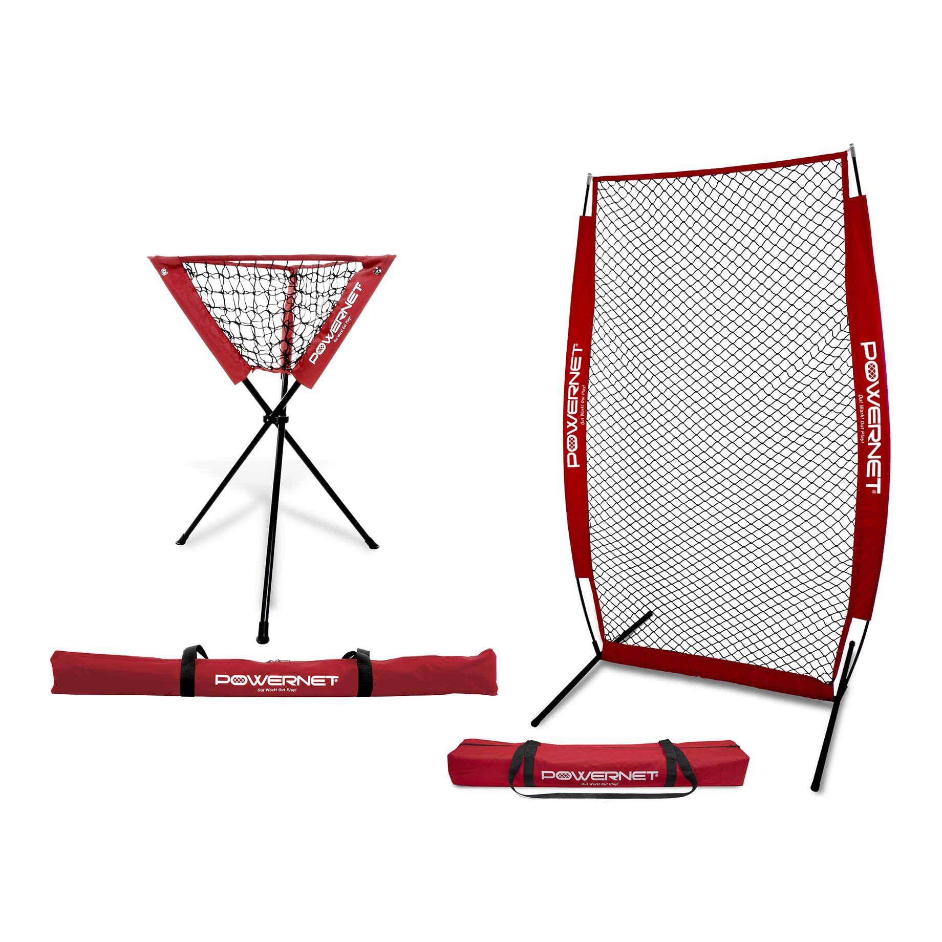 Amazon.com : PowerNet Corbin Carroll Portable I-Screen, Ball Caddy ...