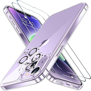 Amazon.com: SPIDERCASE for iPhone 14 /iPhone 15 Case, [15 FT Military Grade Drop Protection ...