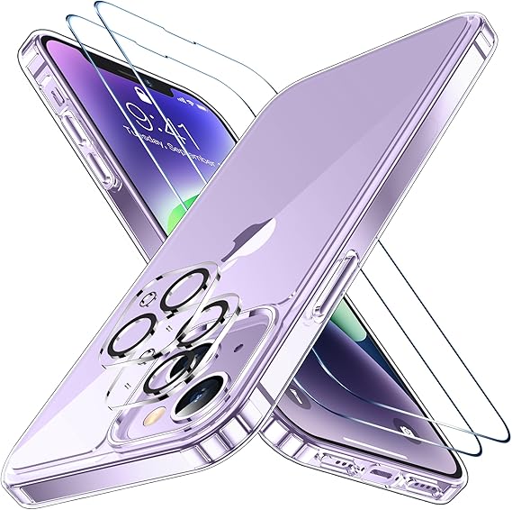 Amazon.com: SPIDERCASE for iPhone 14 /iPhone 15 Case, [15 FT Military Grade Drop Protection ...