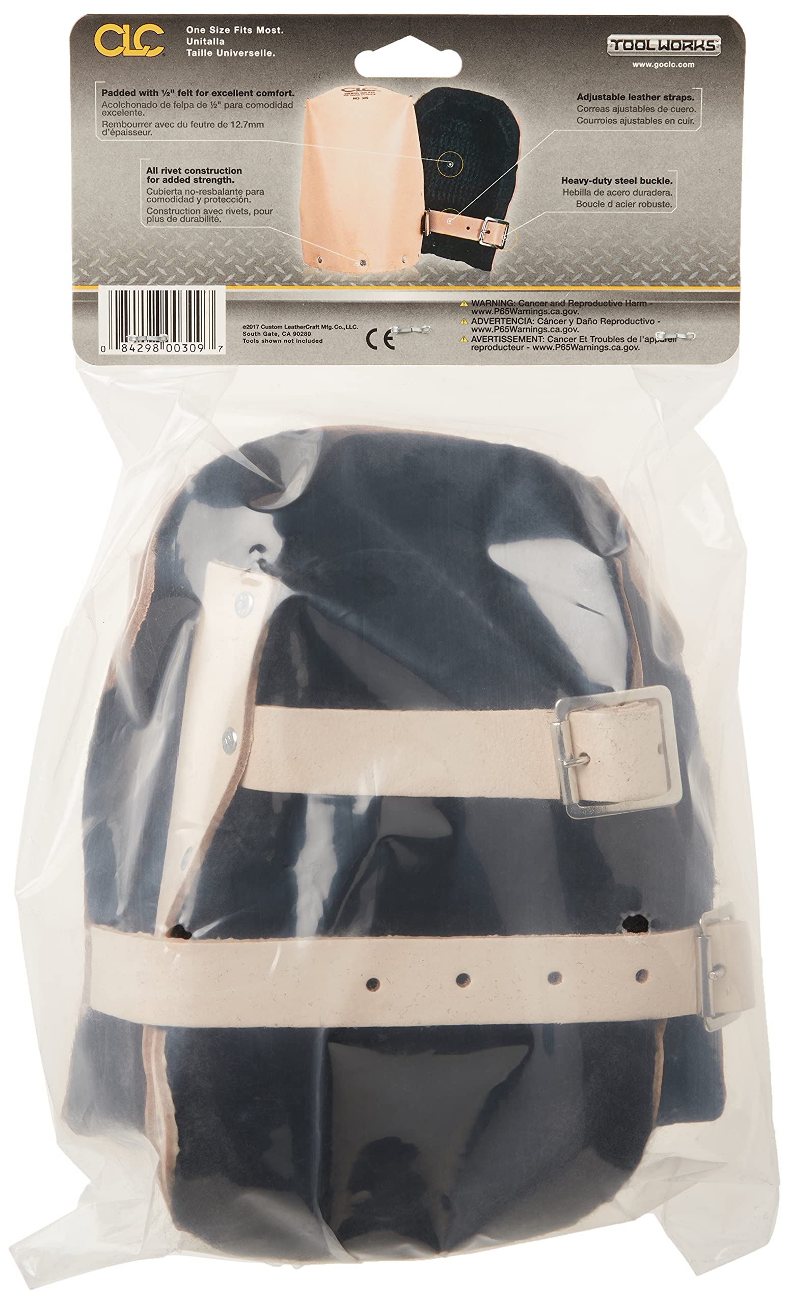 Snapklik.com : CLC Custom Leathercraft 309 Leather Kneepads