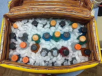 Amazon.com: Beistle Inflatable Treasure Chest Cooler Party Accessory ...