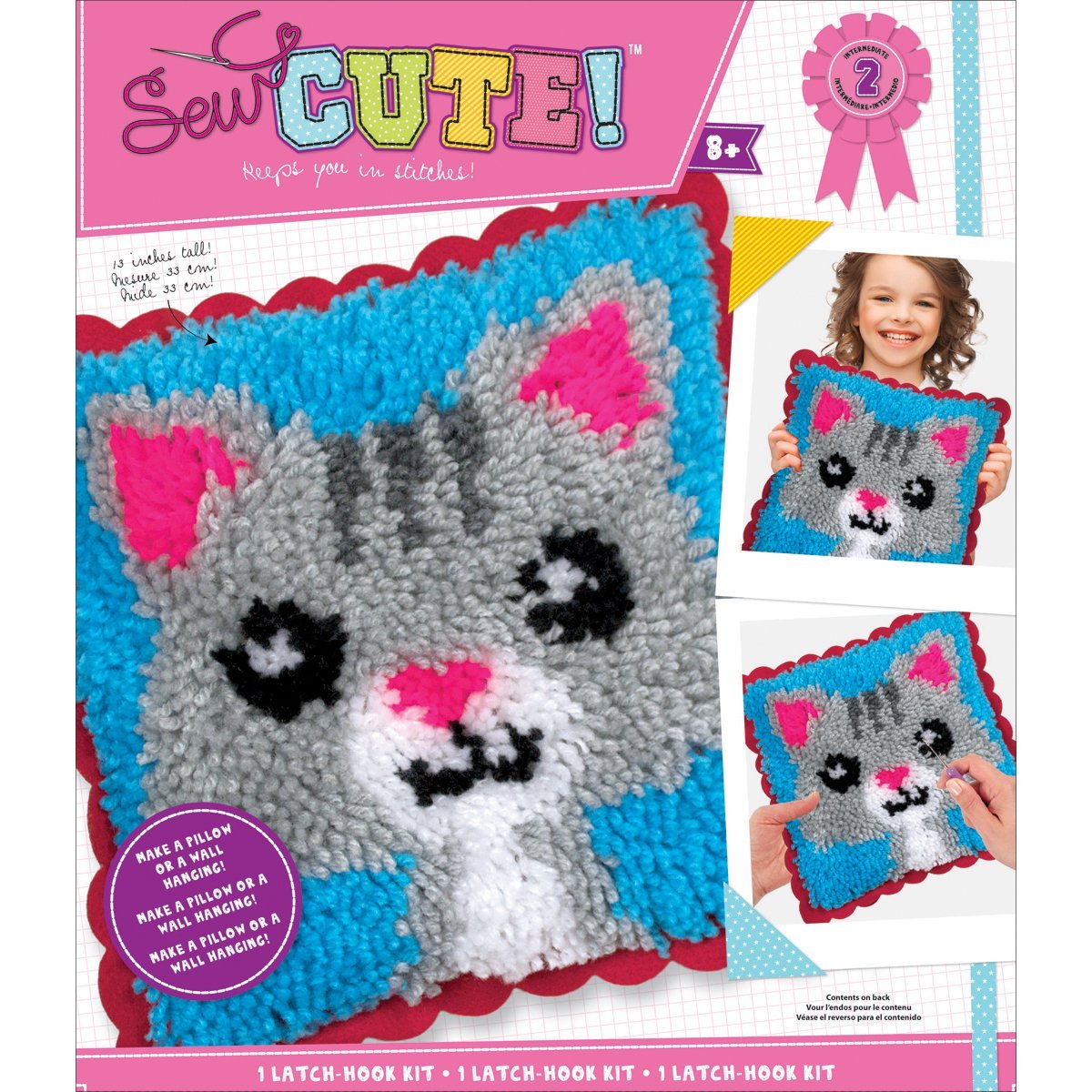 Amazon.com: ColorBok Sew Cute Kids Craft Kit : Toys & Games