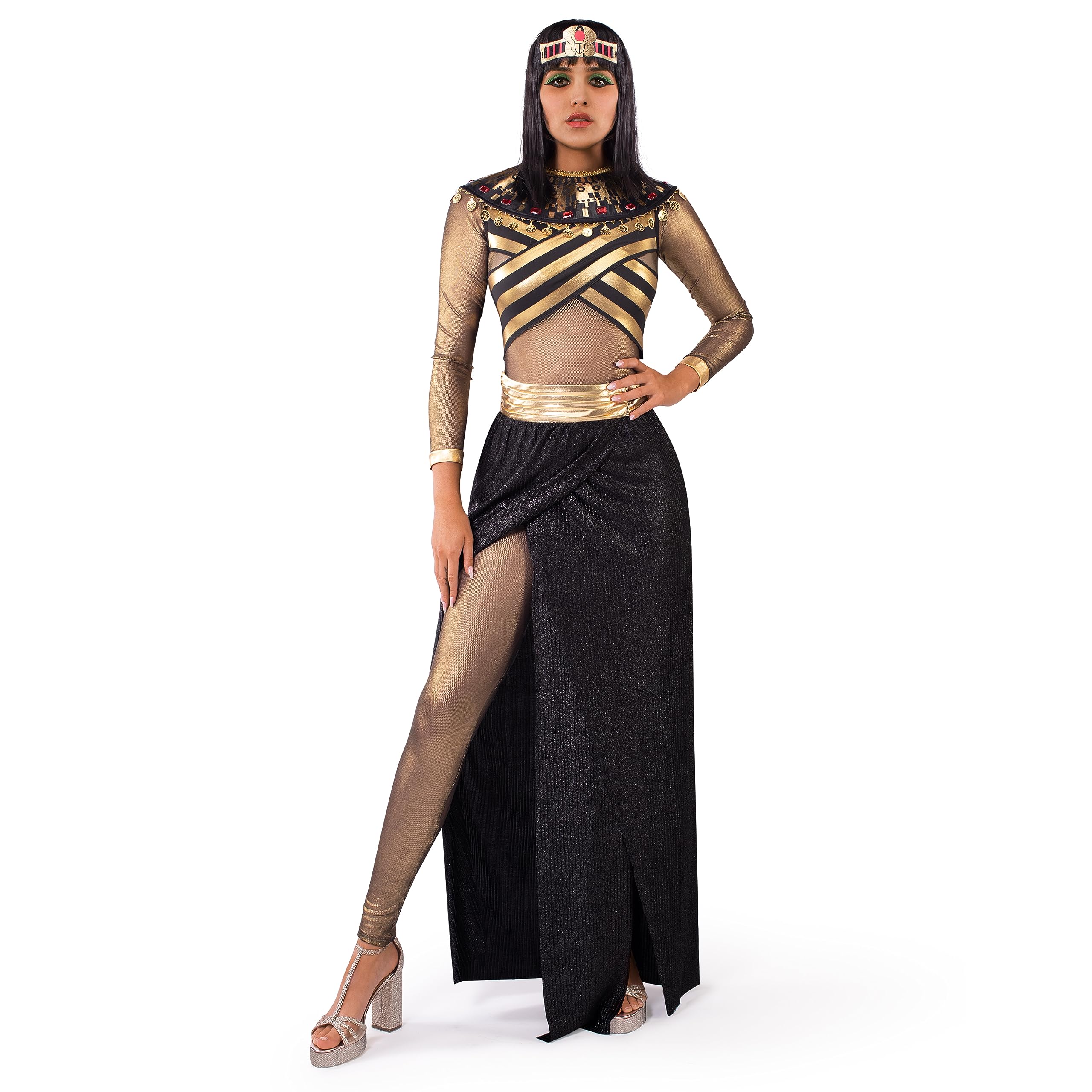 Amazon.com: Spooktacular Creations Women Queen Cleopatra Dress Costume ...