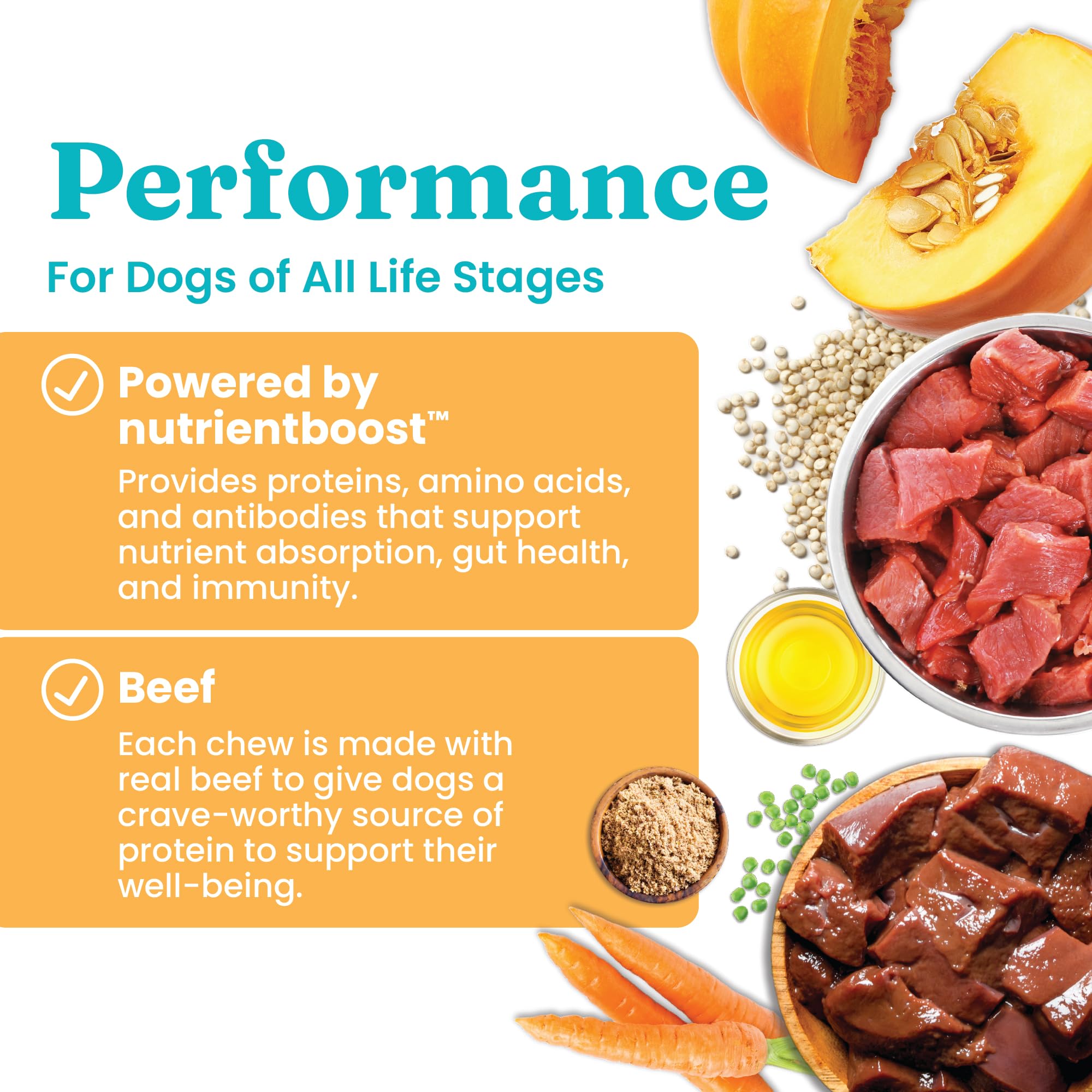 Snapklik.com : Healthy Dog Treats - Functional Beef Soft Dog Treat w ...