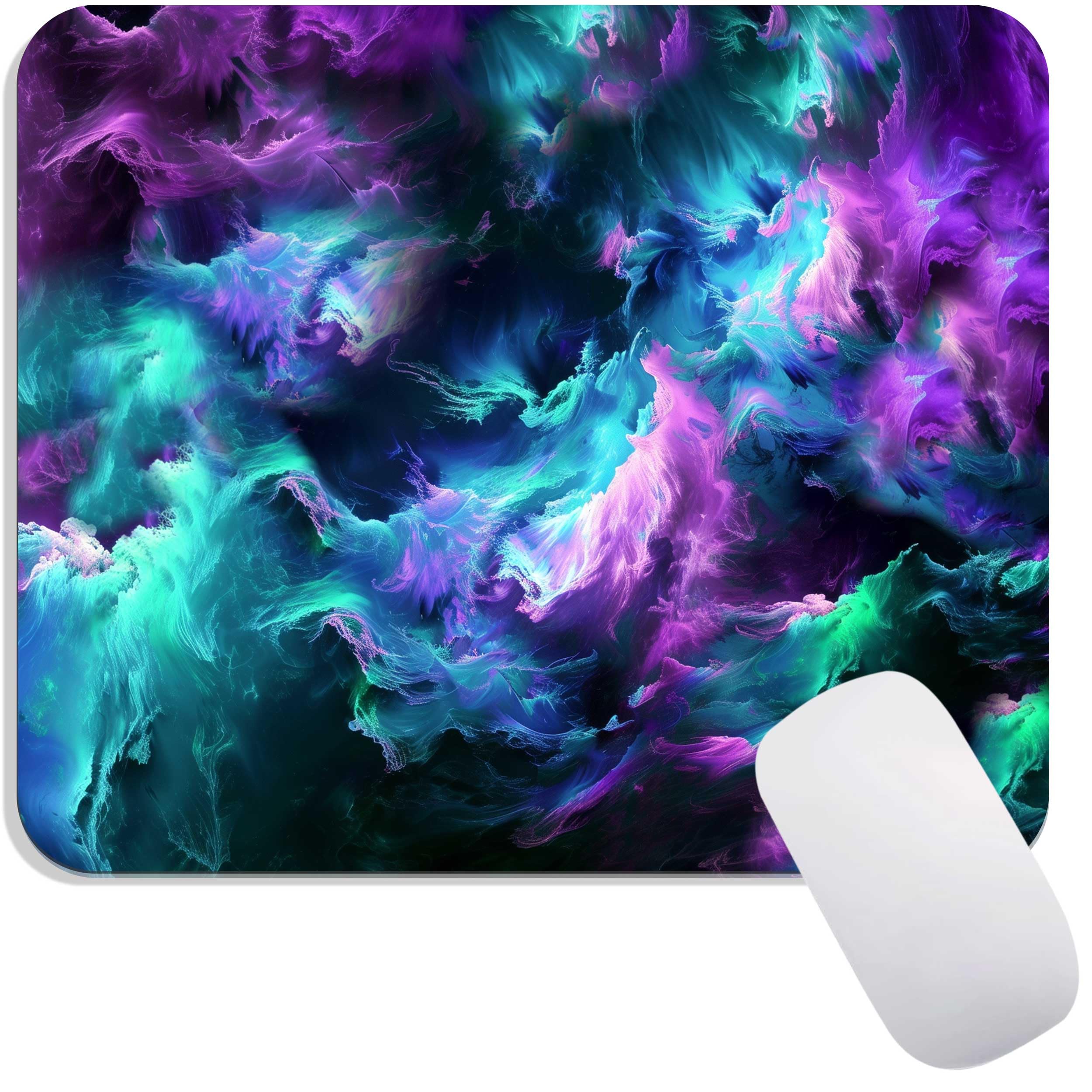 Amazon.com: Dazzling Galaxy Gaming Mouse Pad，Mousepad with Non-Slip ...