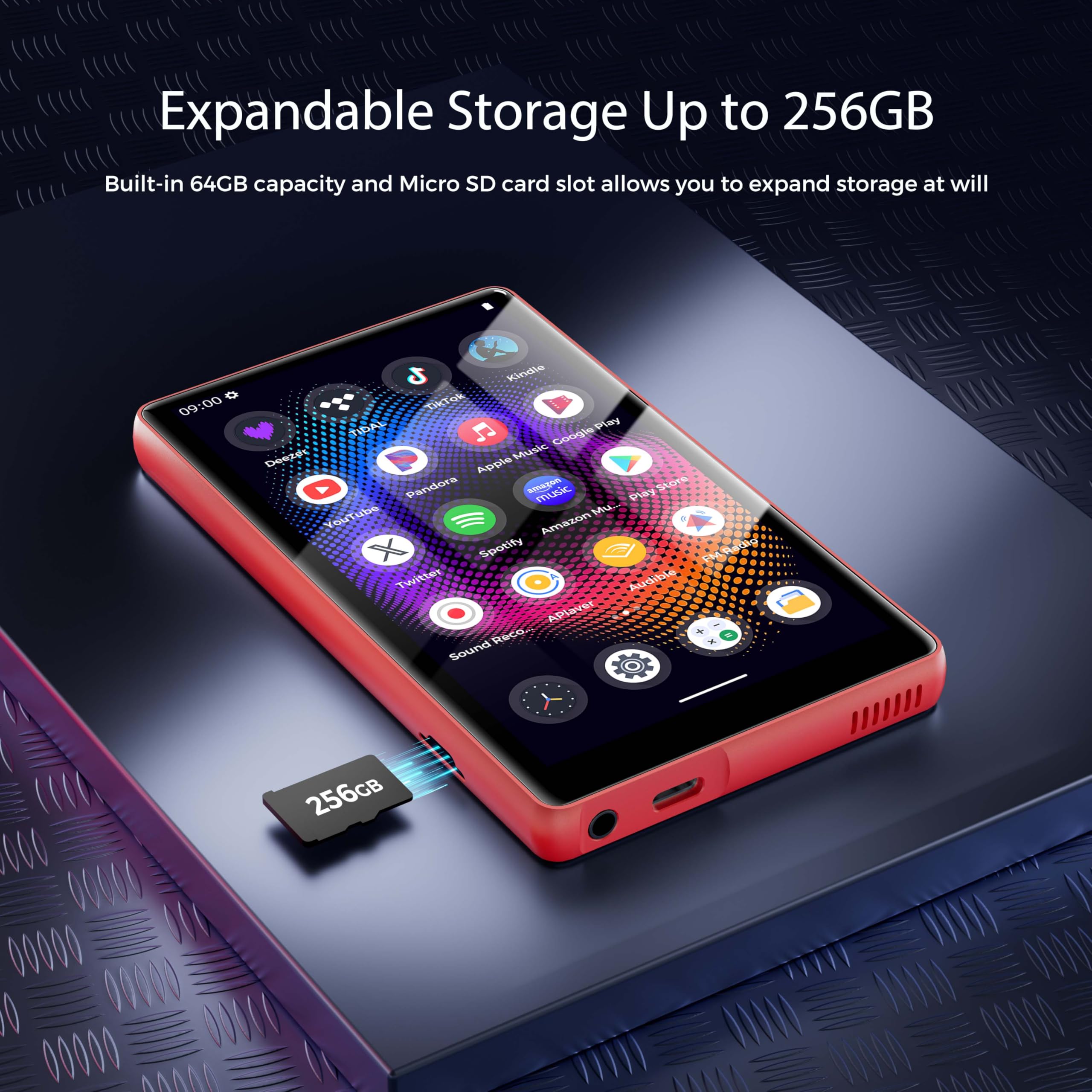 128GB MP3 Player with Blu...B0DRYQP32V | Encarguelo.com.ve