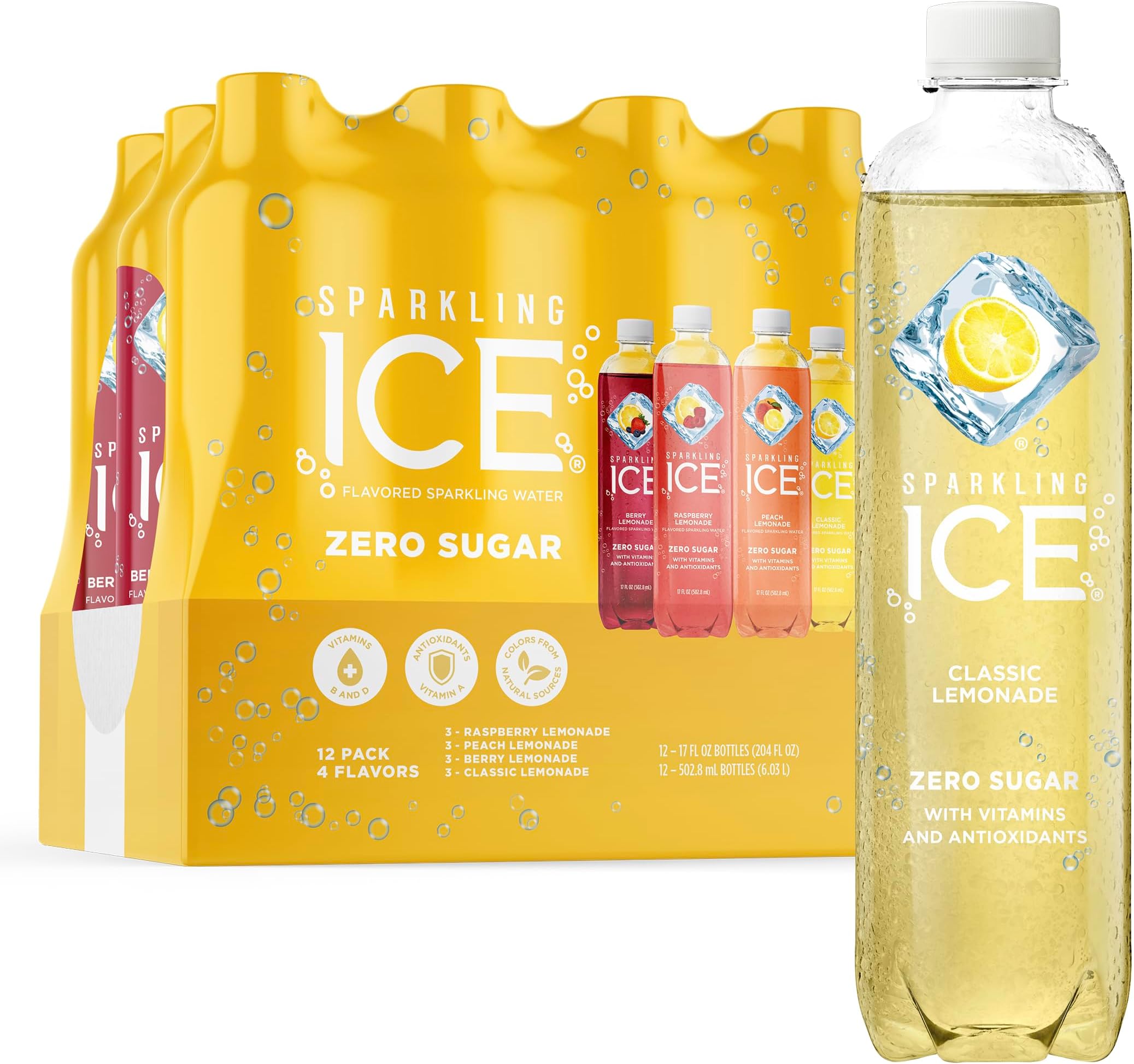 Amazon.com : Propel, Lemon, Zero Calorie Sports Drinking Water with ...