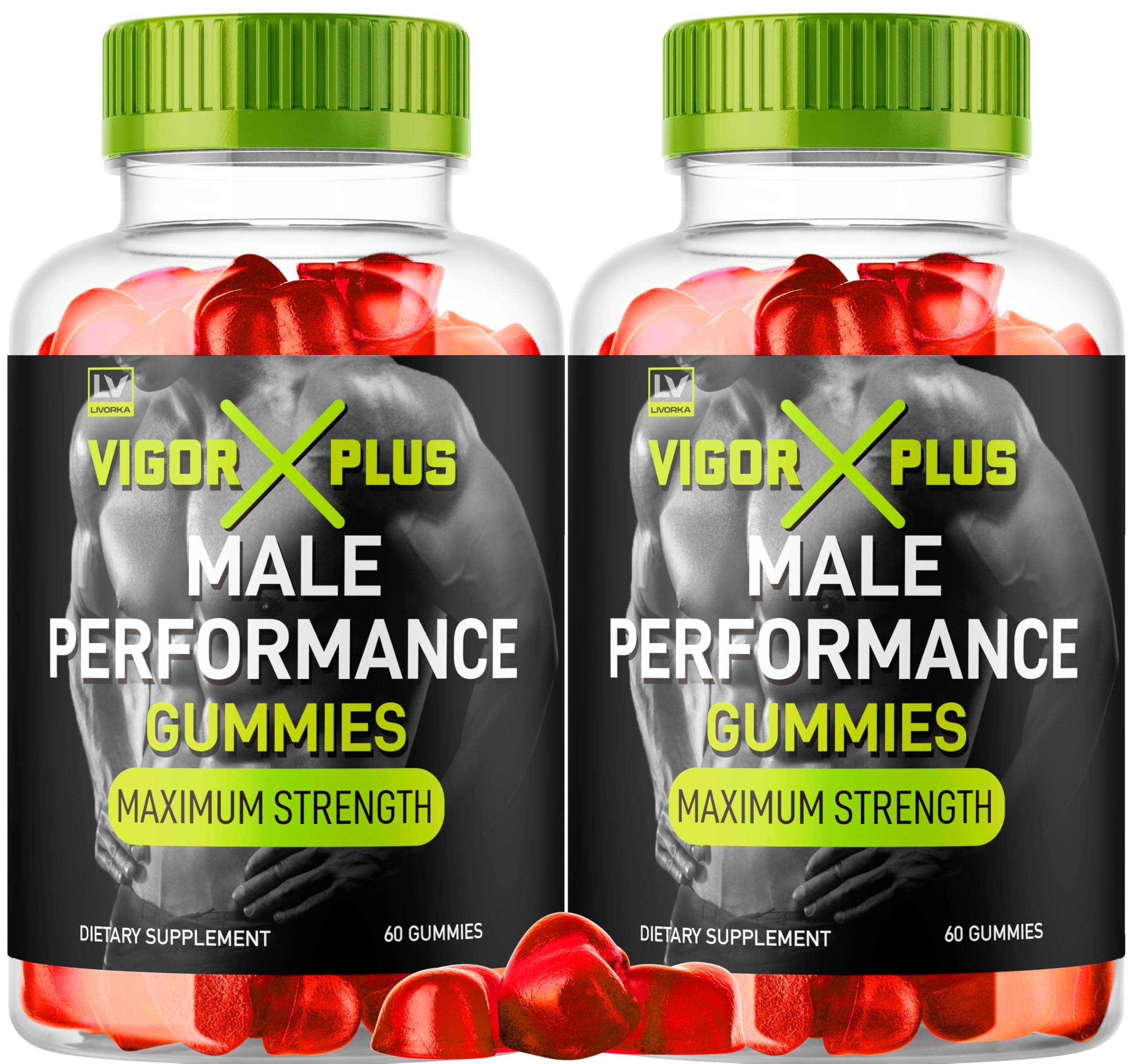 Amazon.com: (2 Pack) Vigor Plus Gummies for Men, Vigor Gummies ...