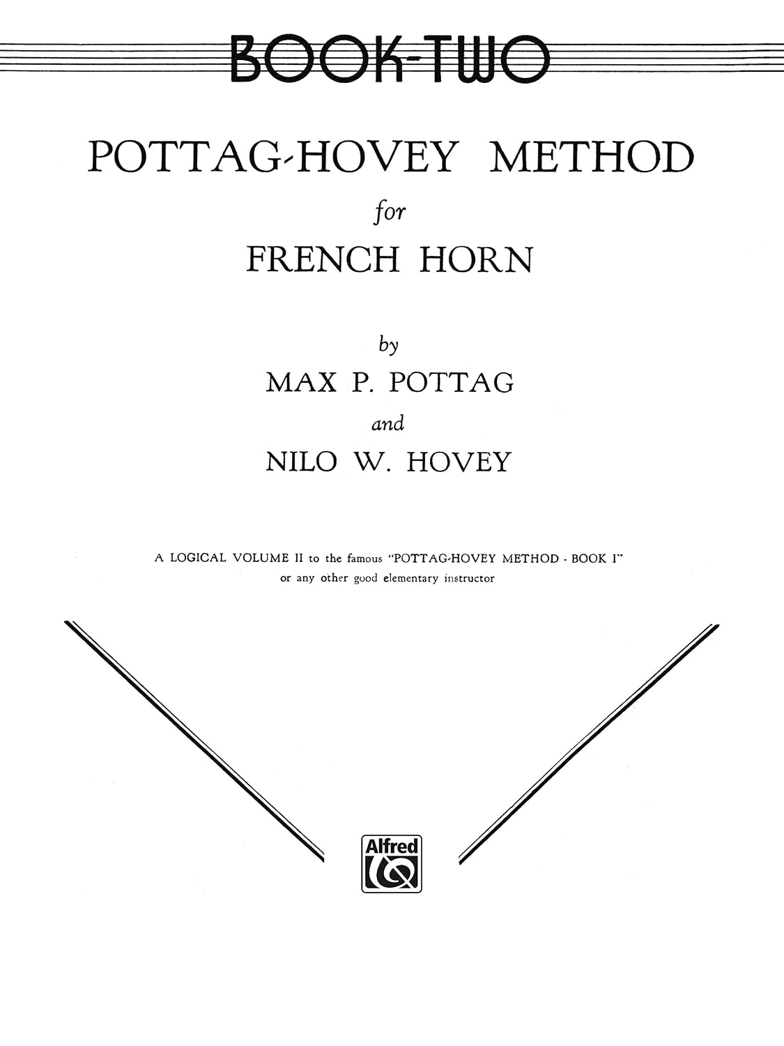 Pottag-Hovey Method for French Horn, Book 2 eBook : Pottag, Max P ...
